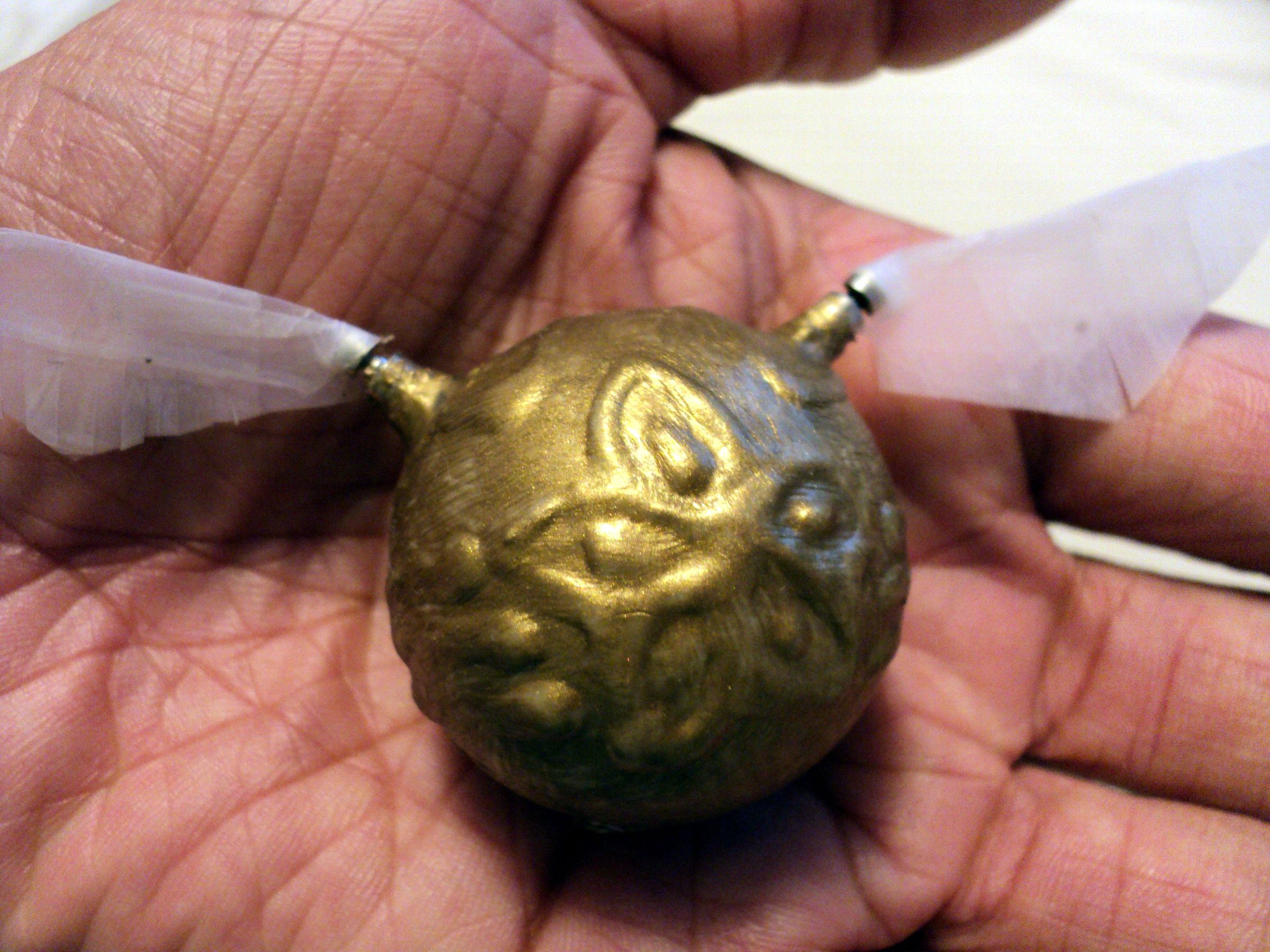 Motorized Quidditch Golden Snitch : 4 Steps (with Pictures) - Instructables