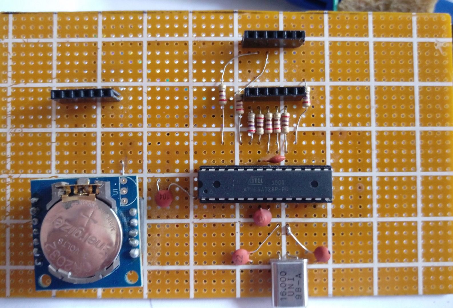 Alarm Clock Using Atmega-328 and RTC : 9 Steps (with Pictures) - Instructables