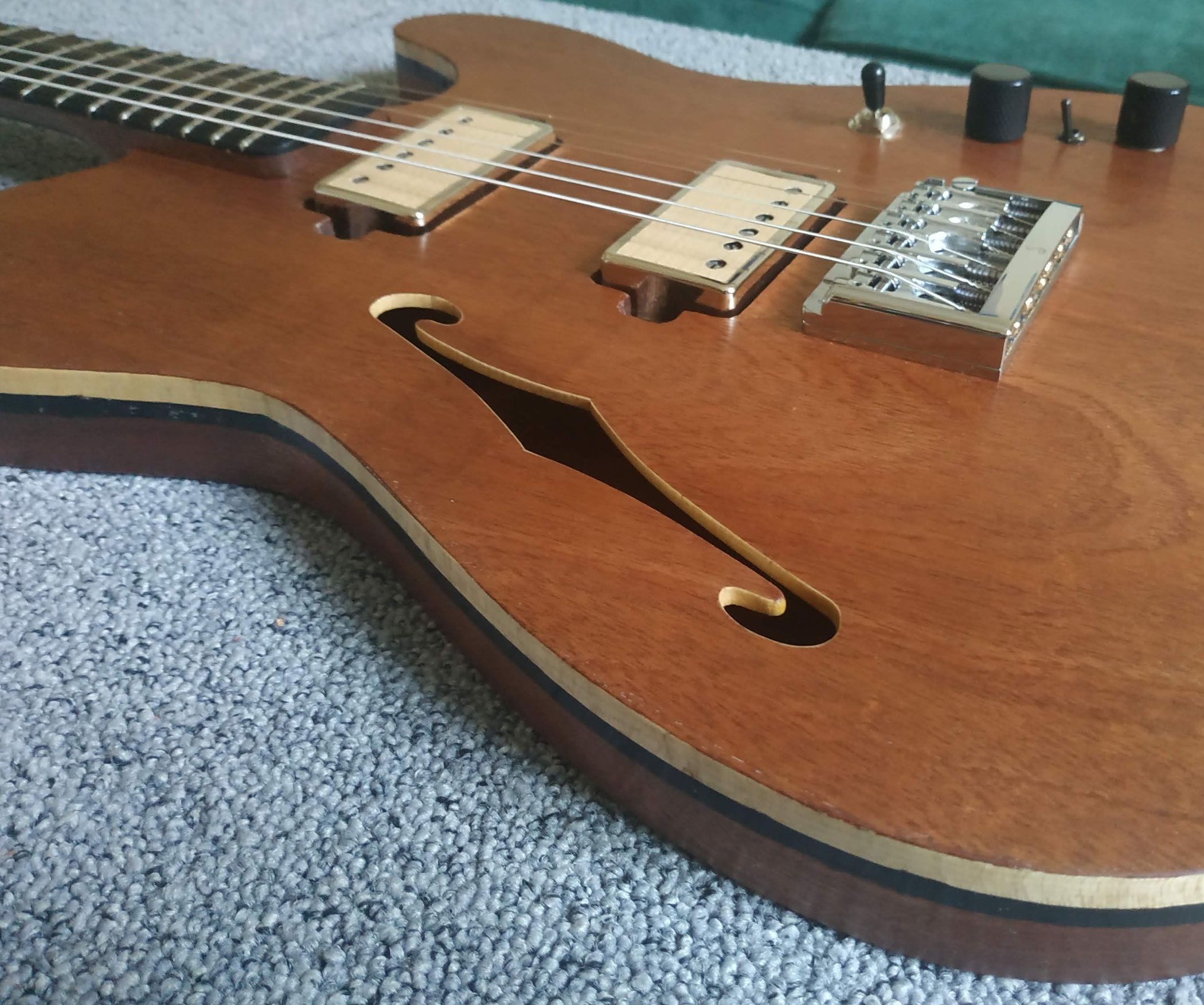 Building a Guitar: Telecaster Thinline : 12 Steps (with Pictures ...