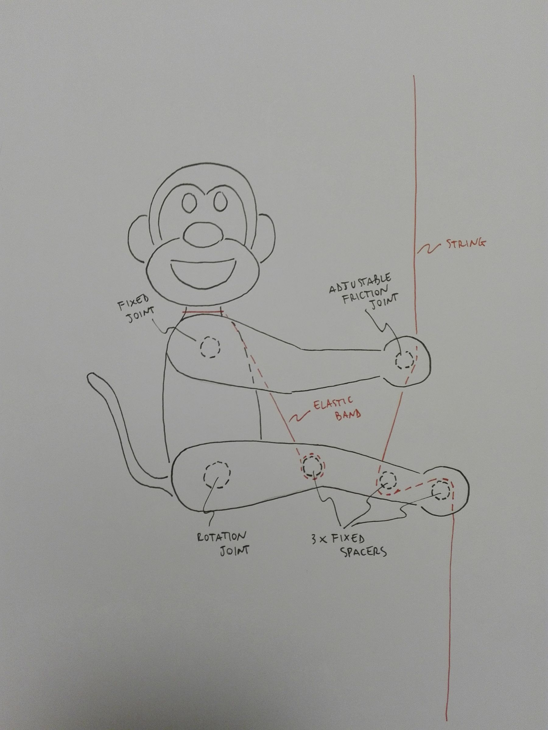 Climbing Monkeys (3D Printed Vintage-inspired Toys) : 10 Steps (with ...