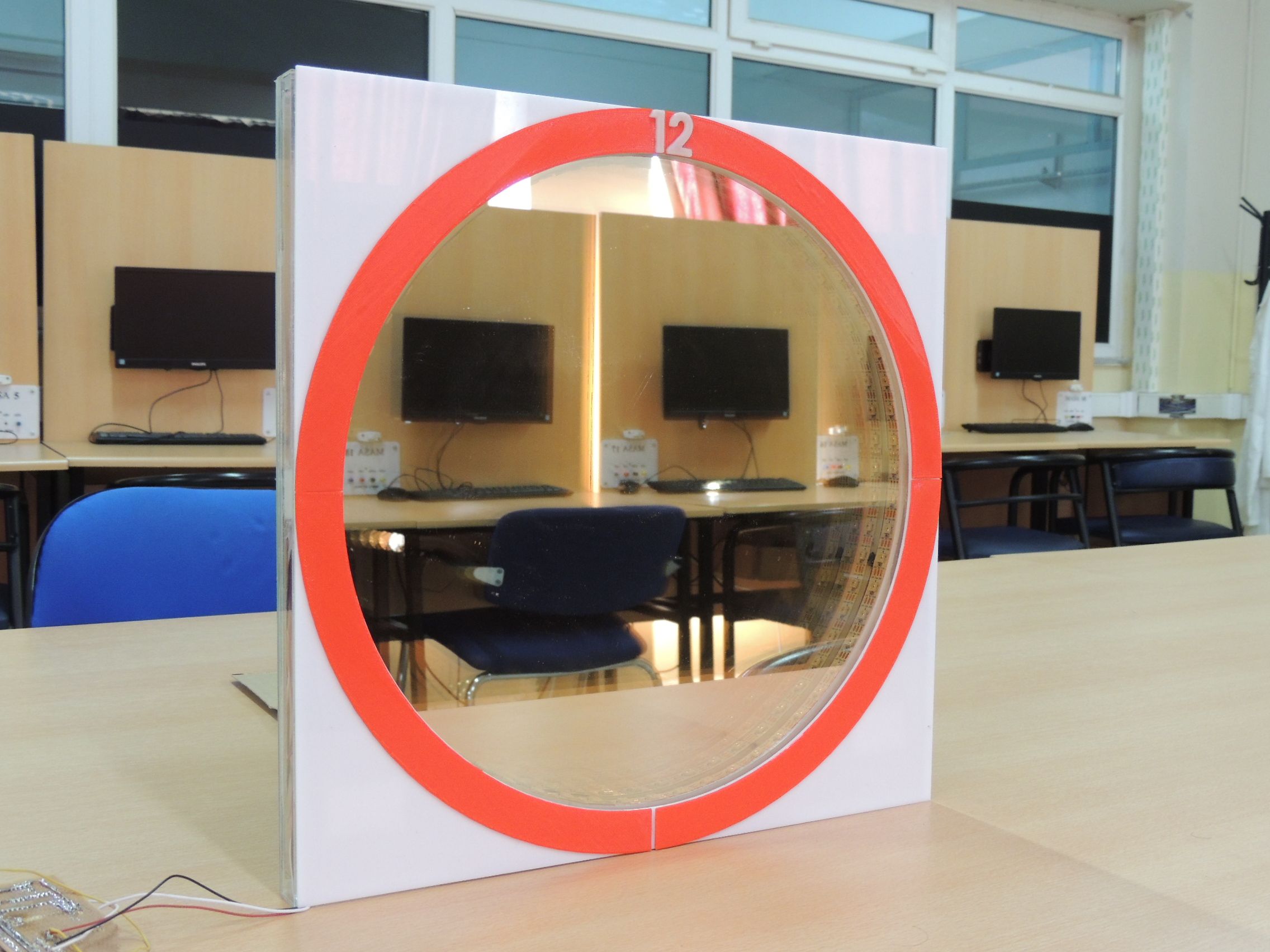 INFINITY MIRROR CLOCK UPDATED VERSIYON : 3 Steps - Instructables