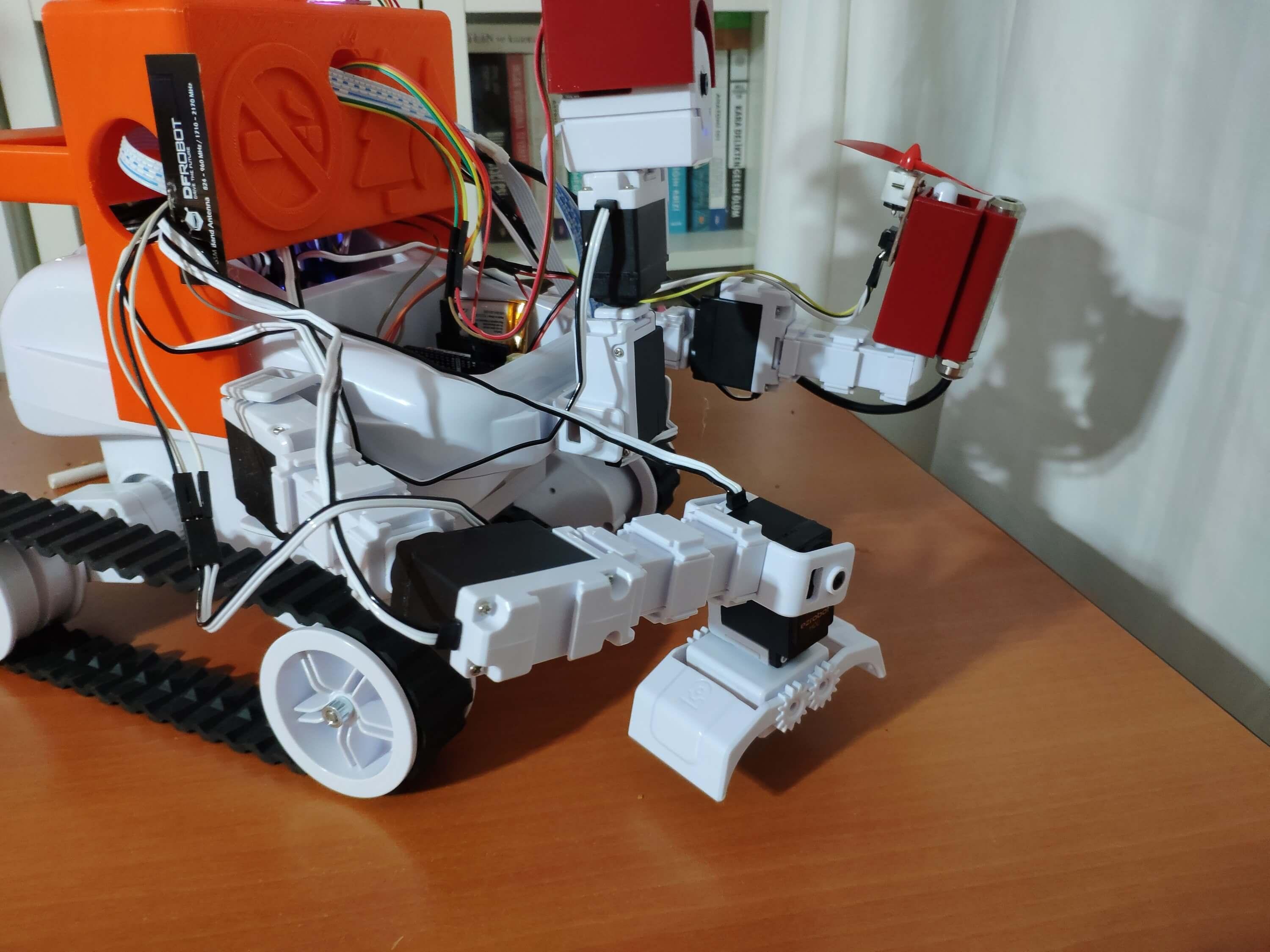 AI-driven Forest Fire Prevention Robot W/ SMS & EZ-Robot : 13 Steps ...