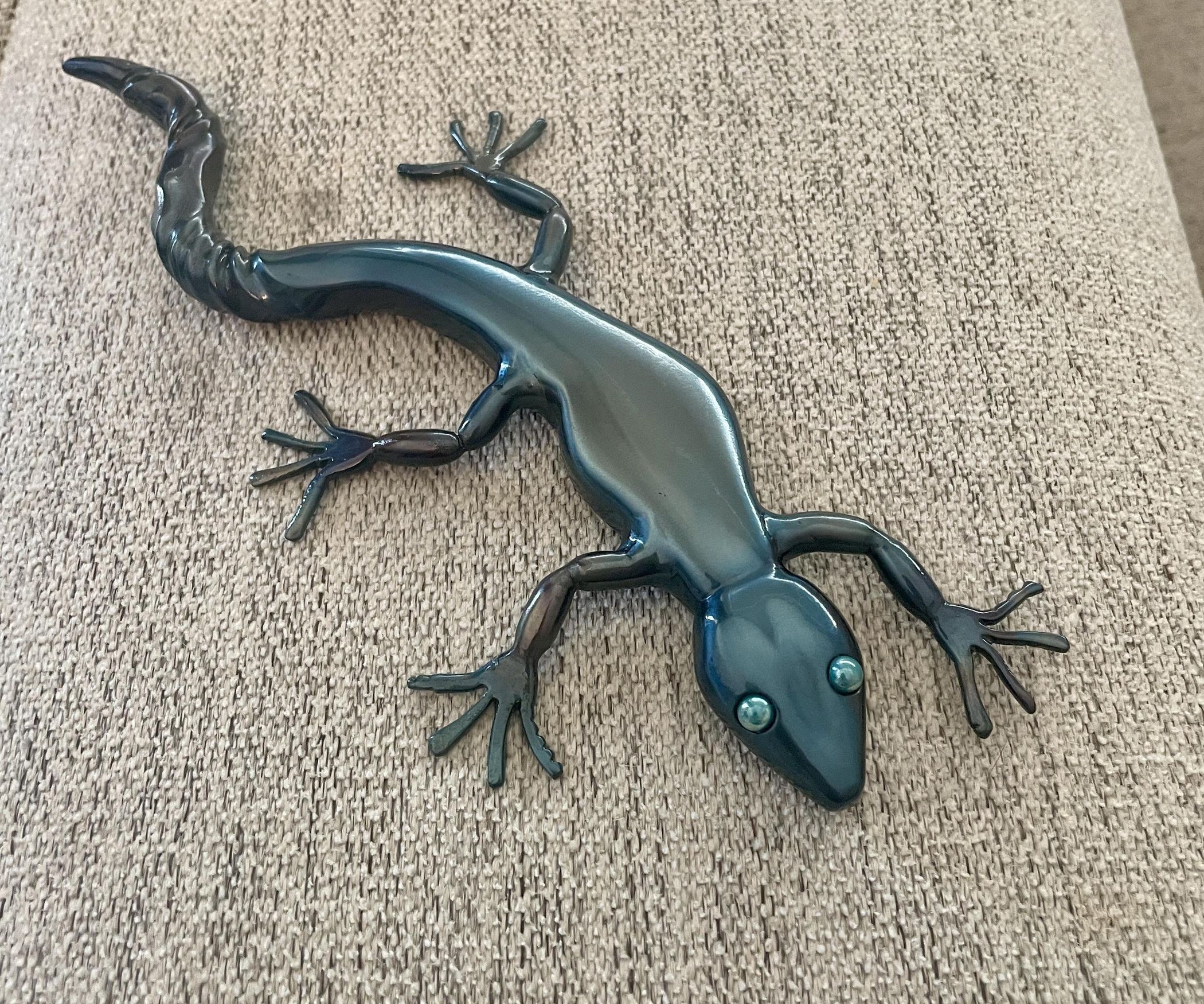 How to Make a Beautiful Lizard From Simple Scrap Metal : 8 Steps (with ...