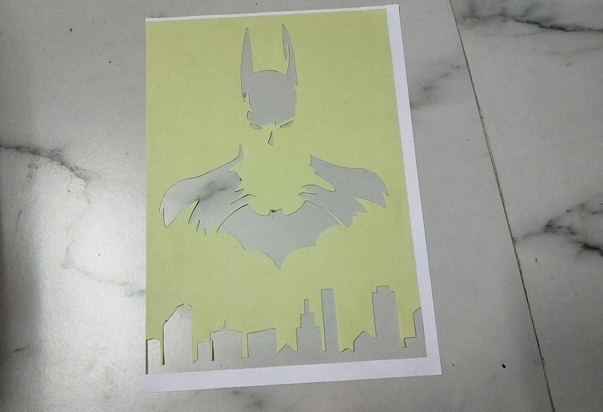 BATMAN | String Art : 6 Steps (with Pictures) - Instructables