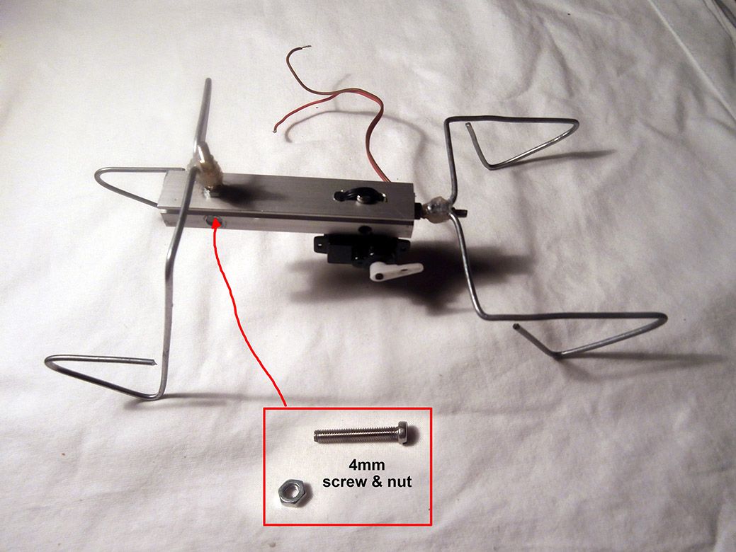 How to Make the One Motor Walker (without Bicore) : 11 Steps (with ...