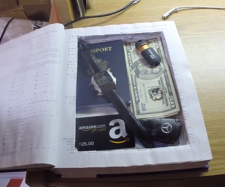 High Security Textbook Safe : 12 Steps - Instructables