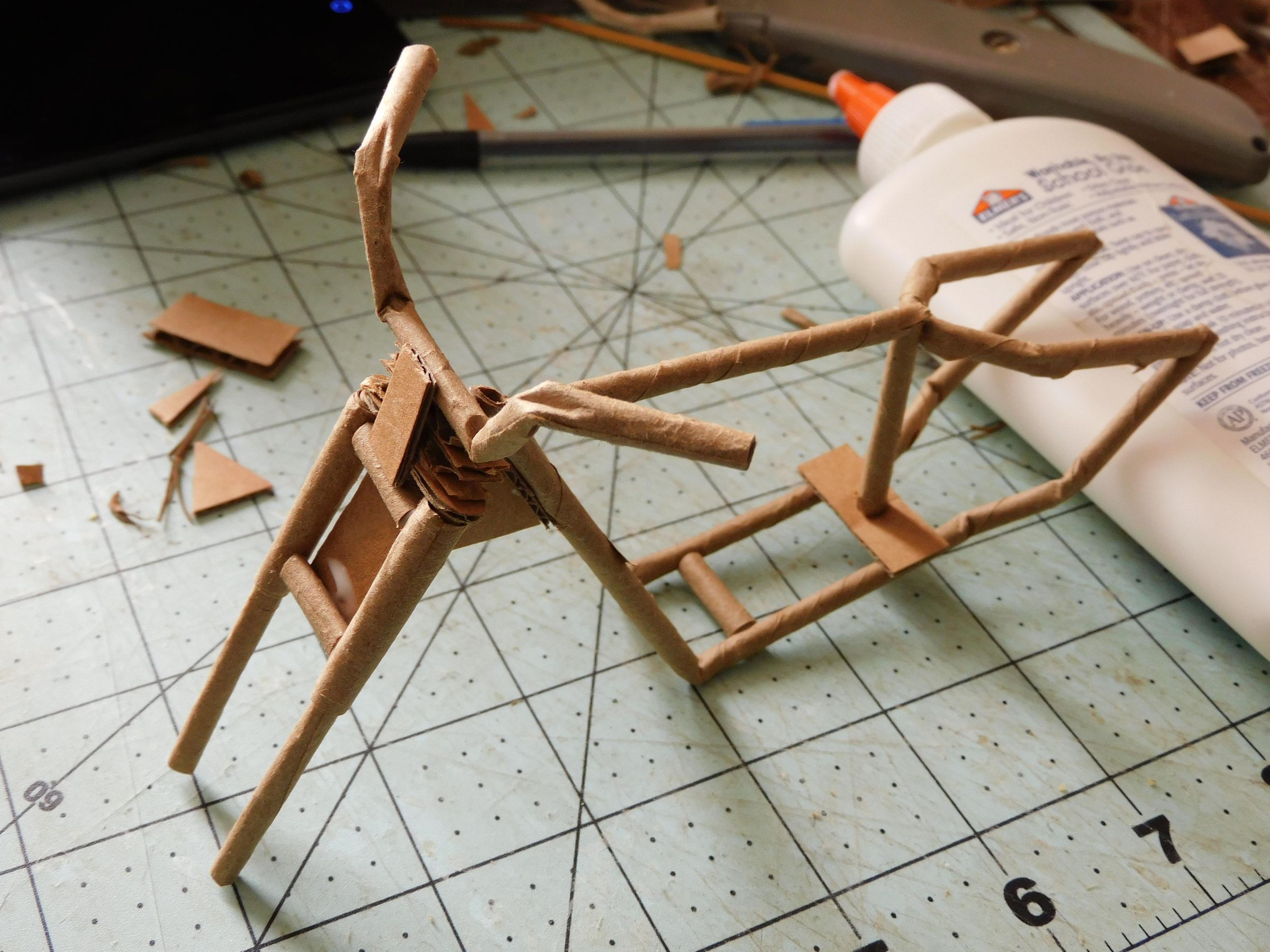 Cardboard Model Harley-Davidson Motorcycle : 12 Steps (with Pictures ...