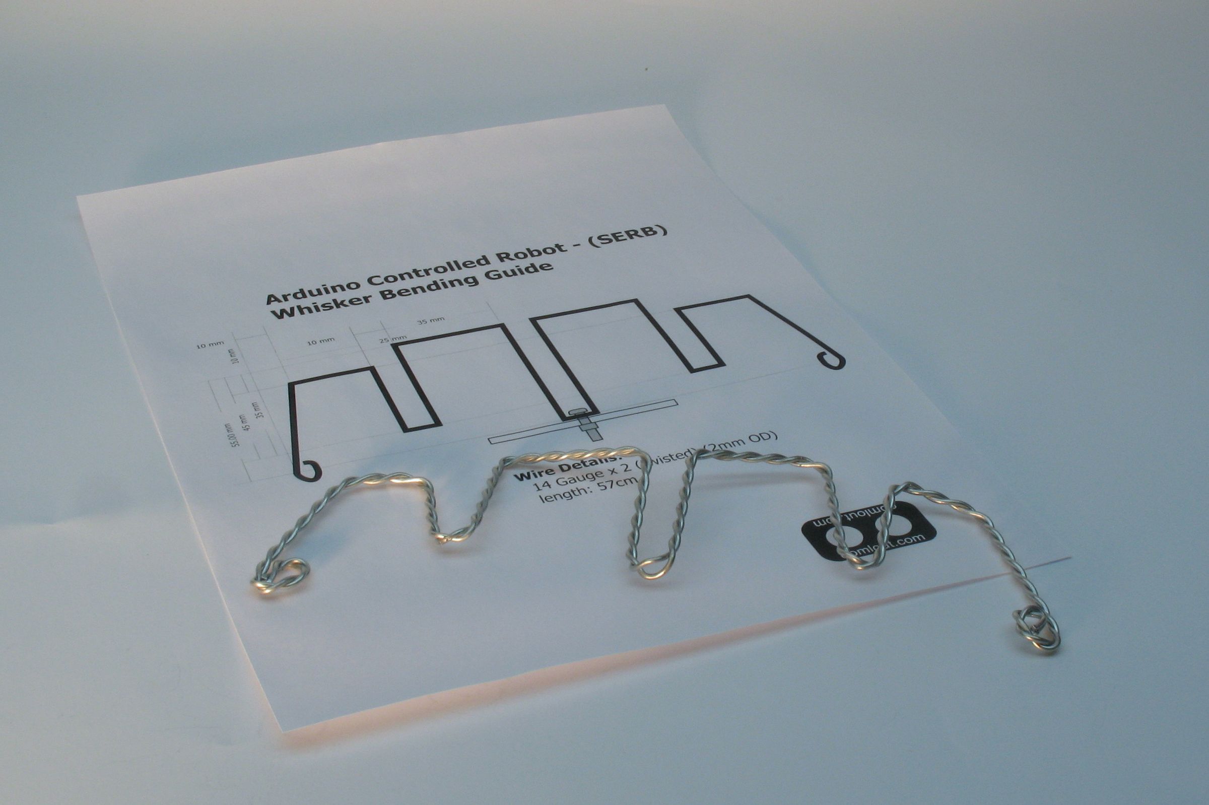 Add Obstacle Detecting Whiskers to Your Robot : 6 Steps - Instructables