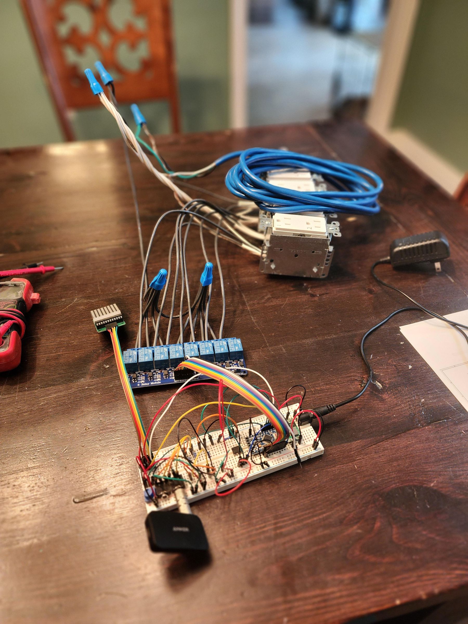 Musically Synchronized Christmas Lights / Spectrum Analyzer - Via Arduino Nano and MSGEQ7 : 9 ...