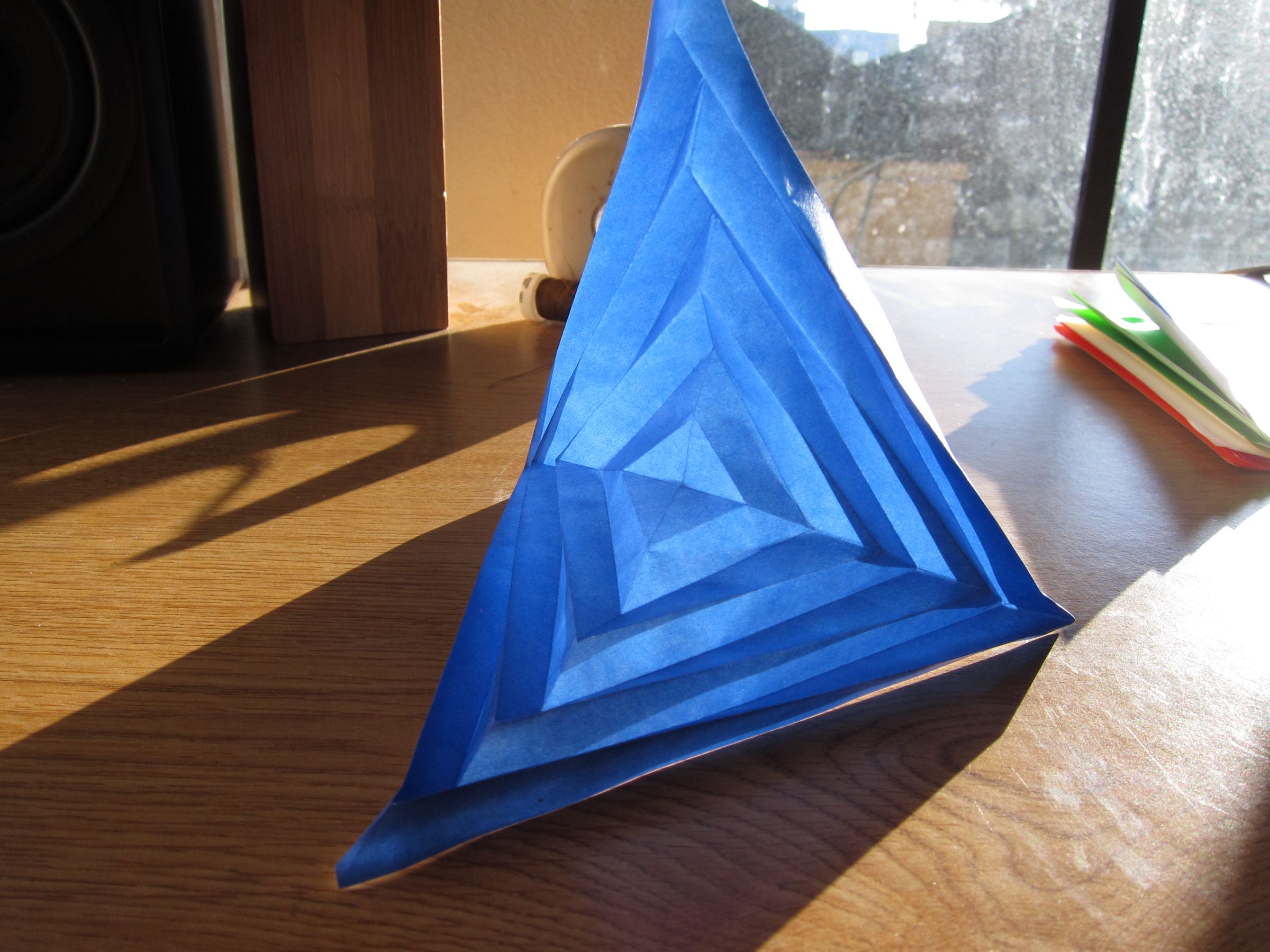 Paper "Cube" Made of Hyperbolic Paraboloids - Modular Math Origami : 7 ...