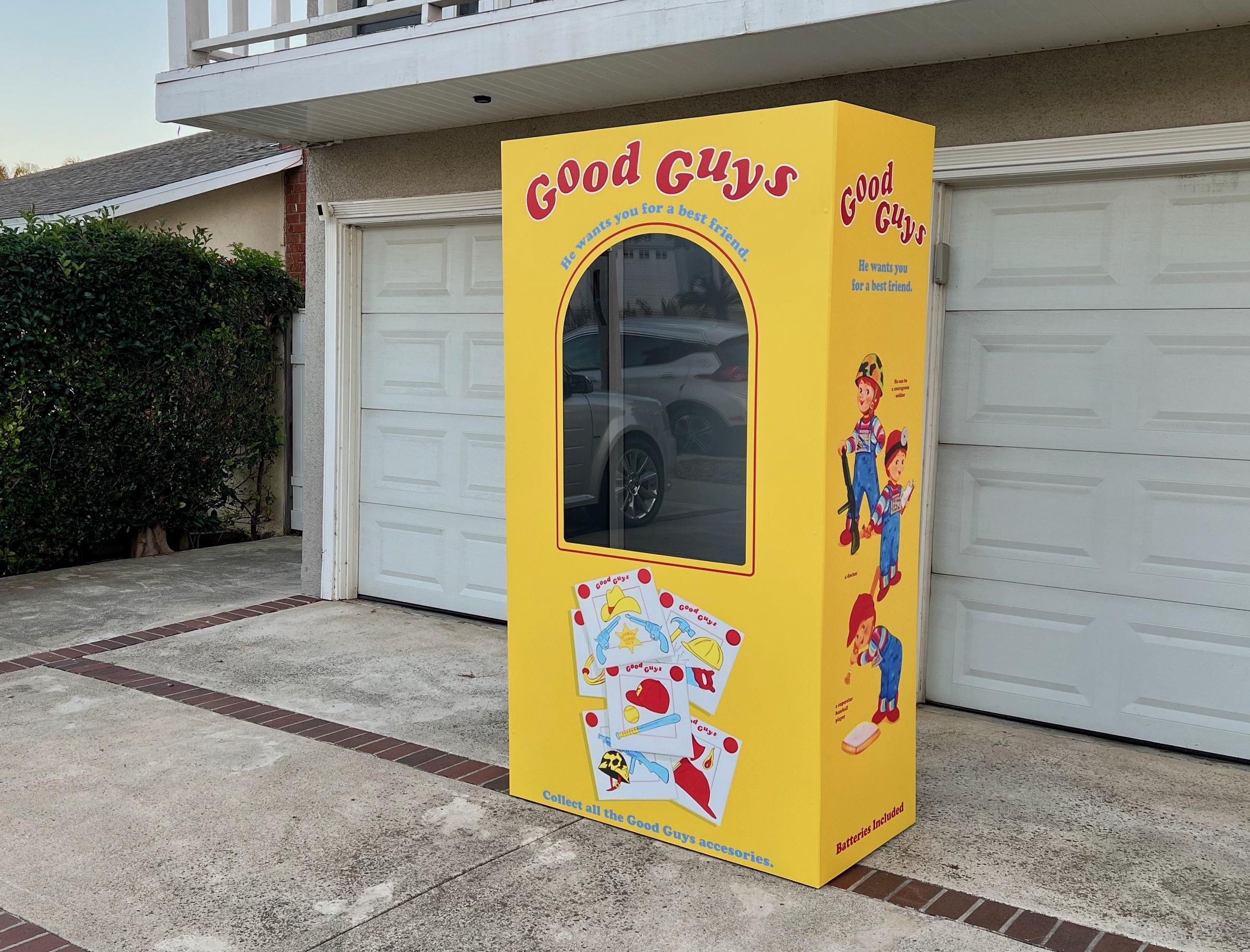 7ft Chucky Box Photo Booth (Collapsible & Swappable Design) : 9 Steps ...
