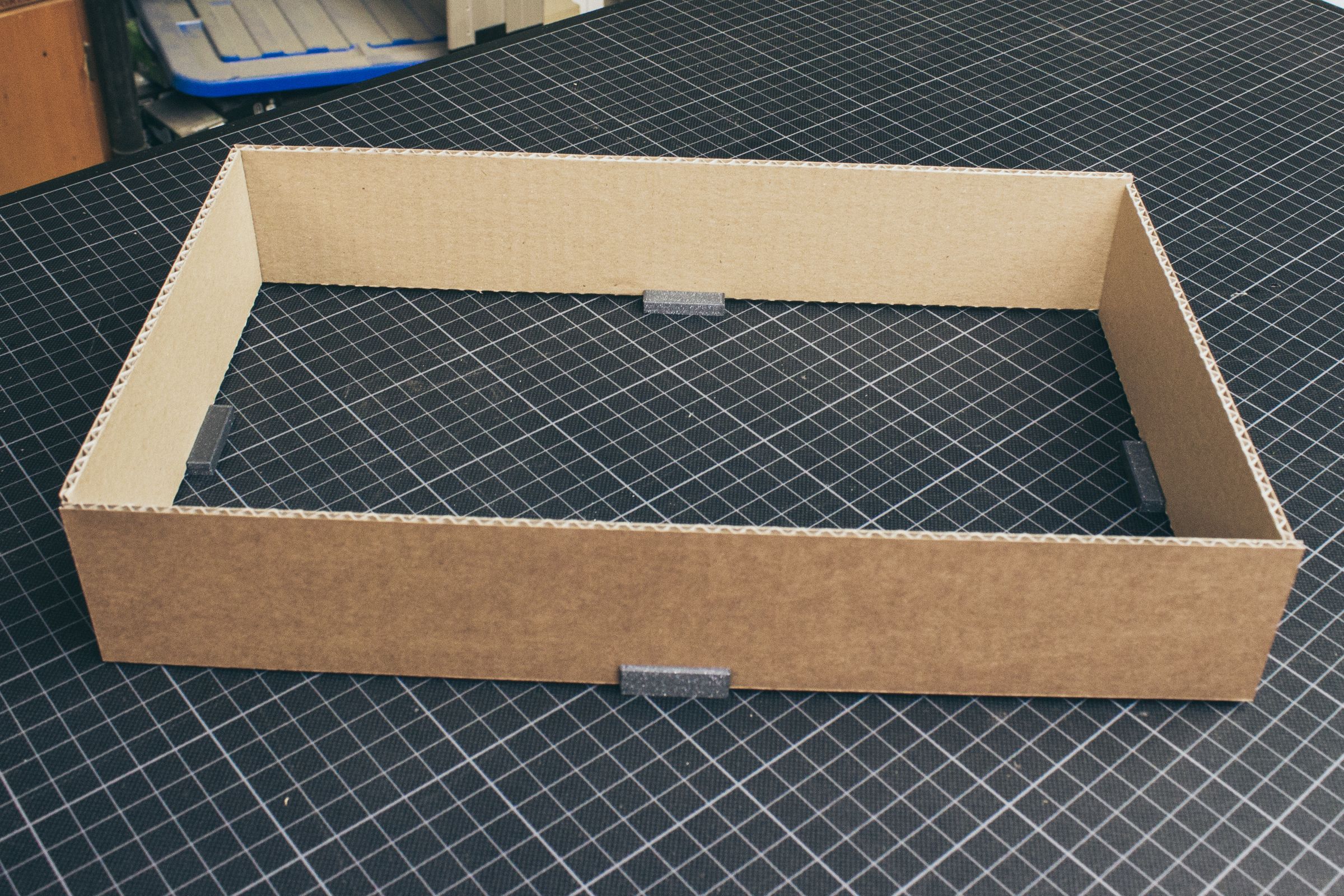 Storage Boxes Made Out of Cardboard and 3D Printed Parts (Update 2019 ...