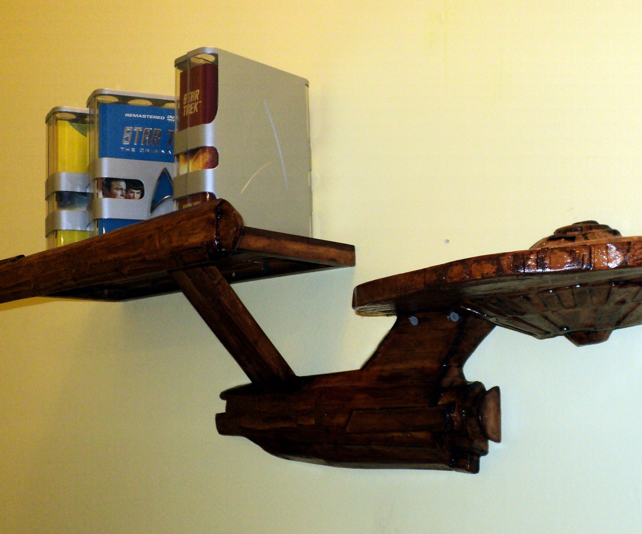 Star Trek Enterprise Composite Shelf : 9 Steps (with Pictures ...