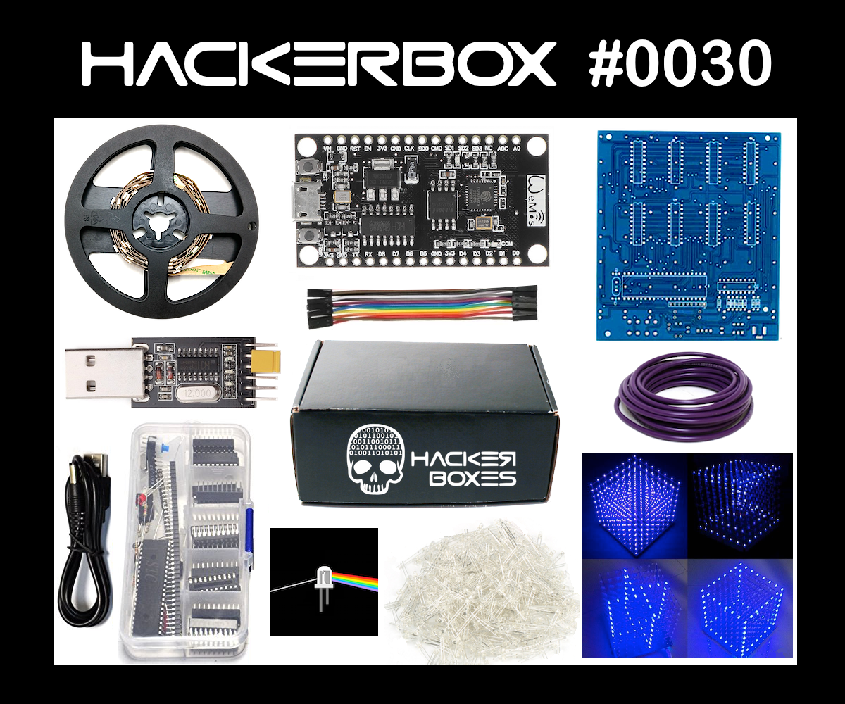 HackerBox 0030: Lightforms : 11 Steps - Instructables