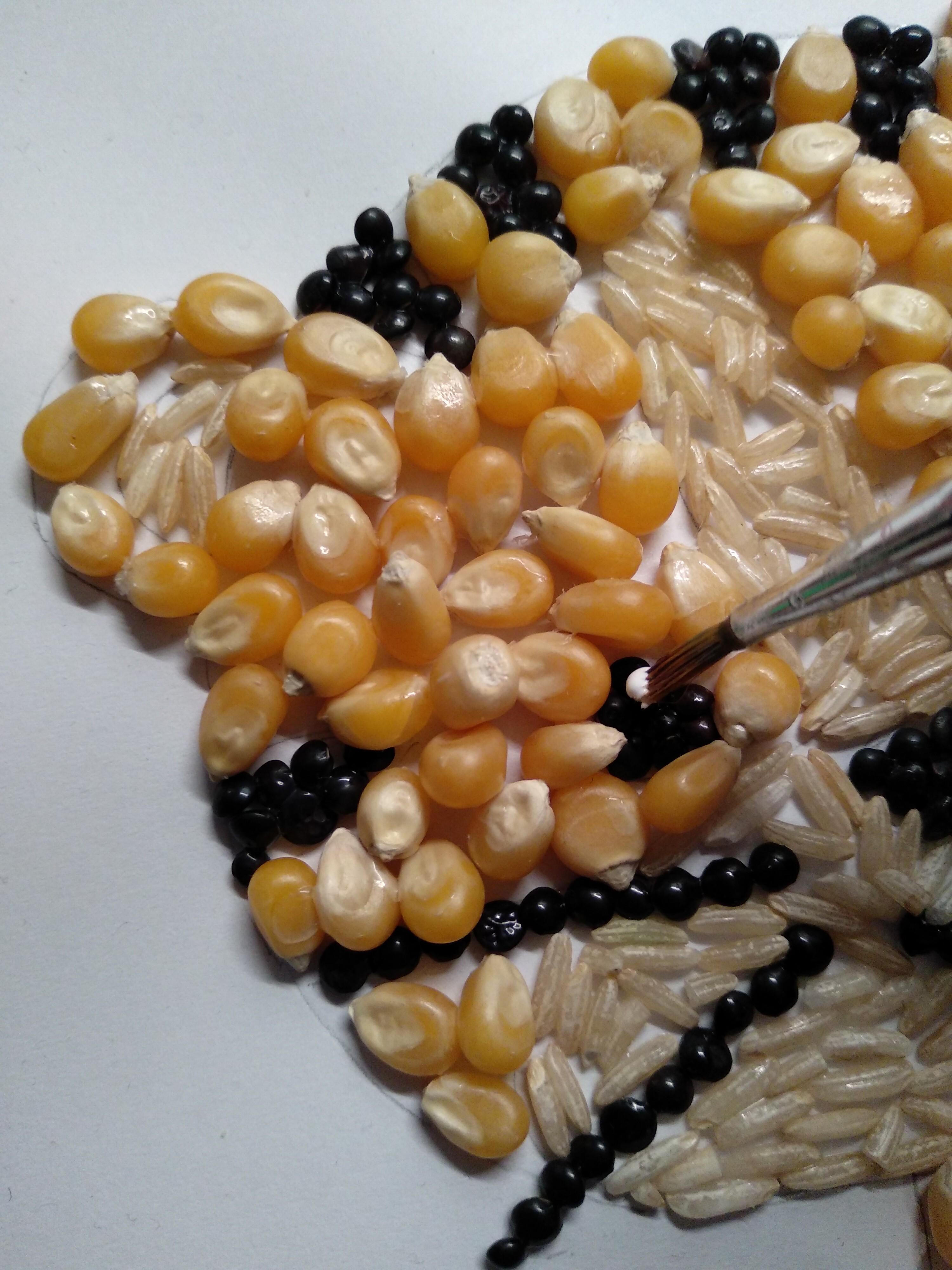 Easy Grains Art : 3 Steps - Instructables