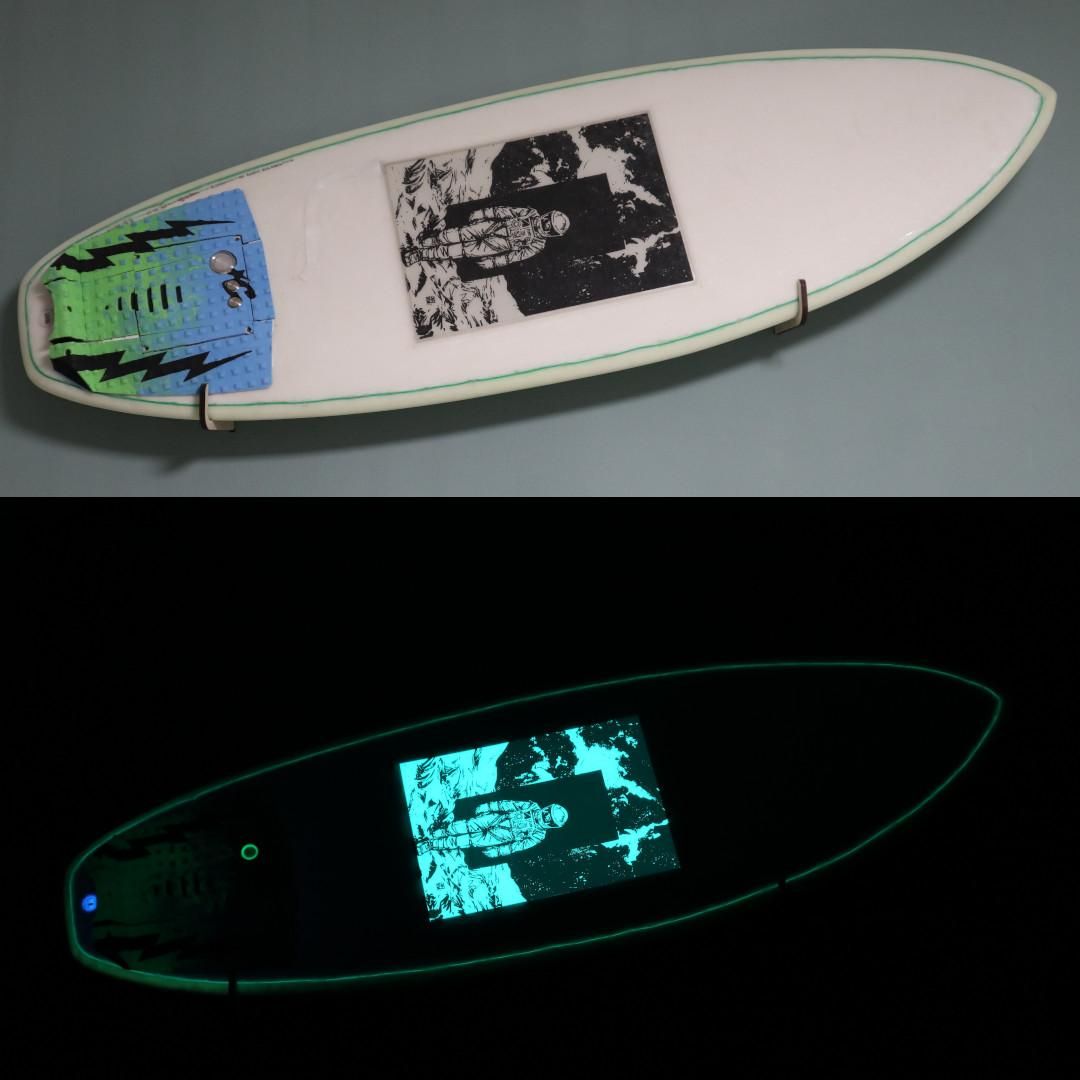 Electroluminescent & Glow-In-The-Dark Surfboard : 9 Steps (with ...