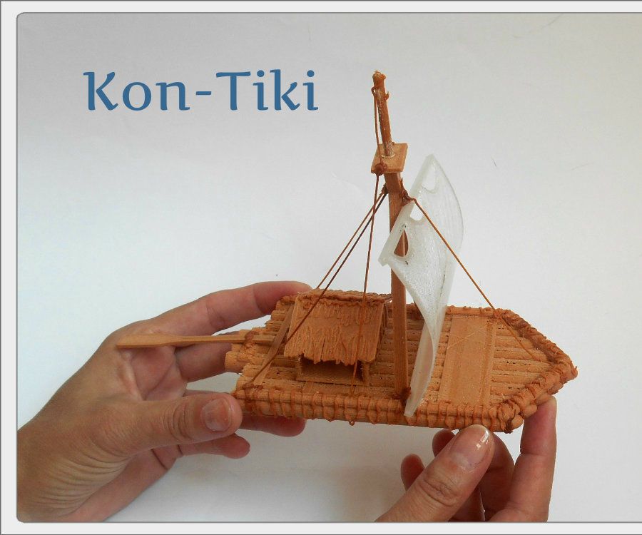 3D Printed Kon-Tiki Raft : 4 Steps (with Pictures) - Instructables