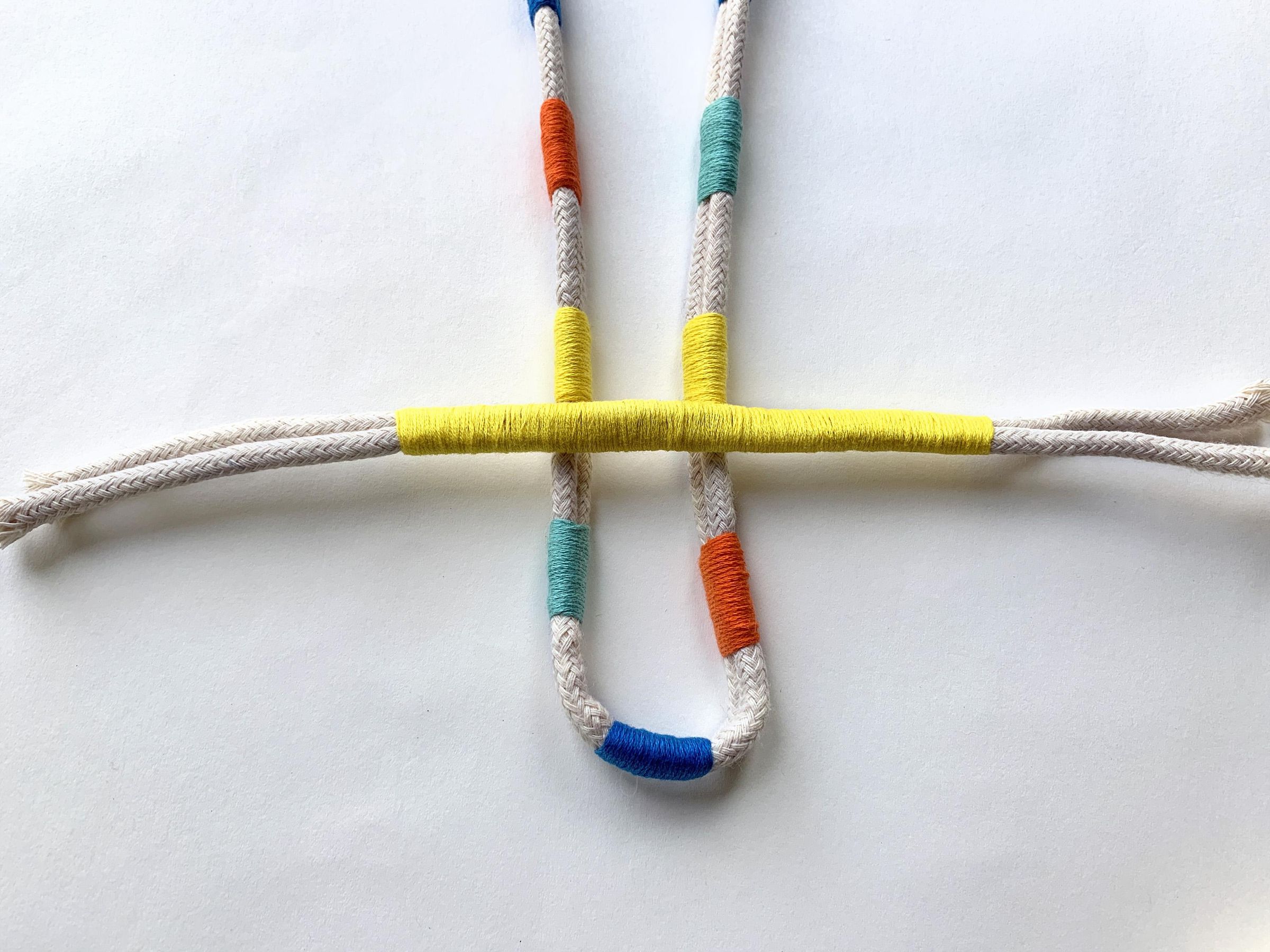 Colorful Rope Macrame Knot Necklace With Tassel : 8 Steps (with ...