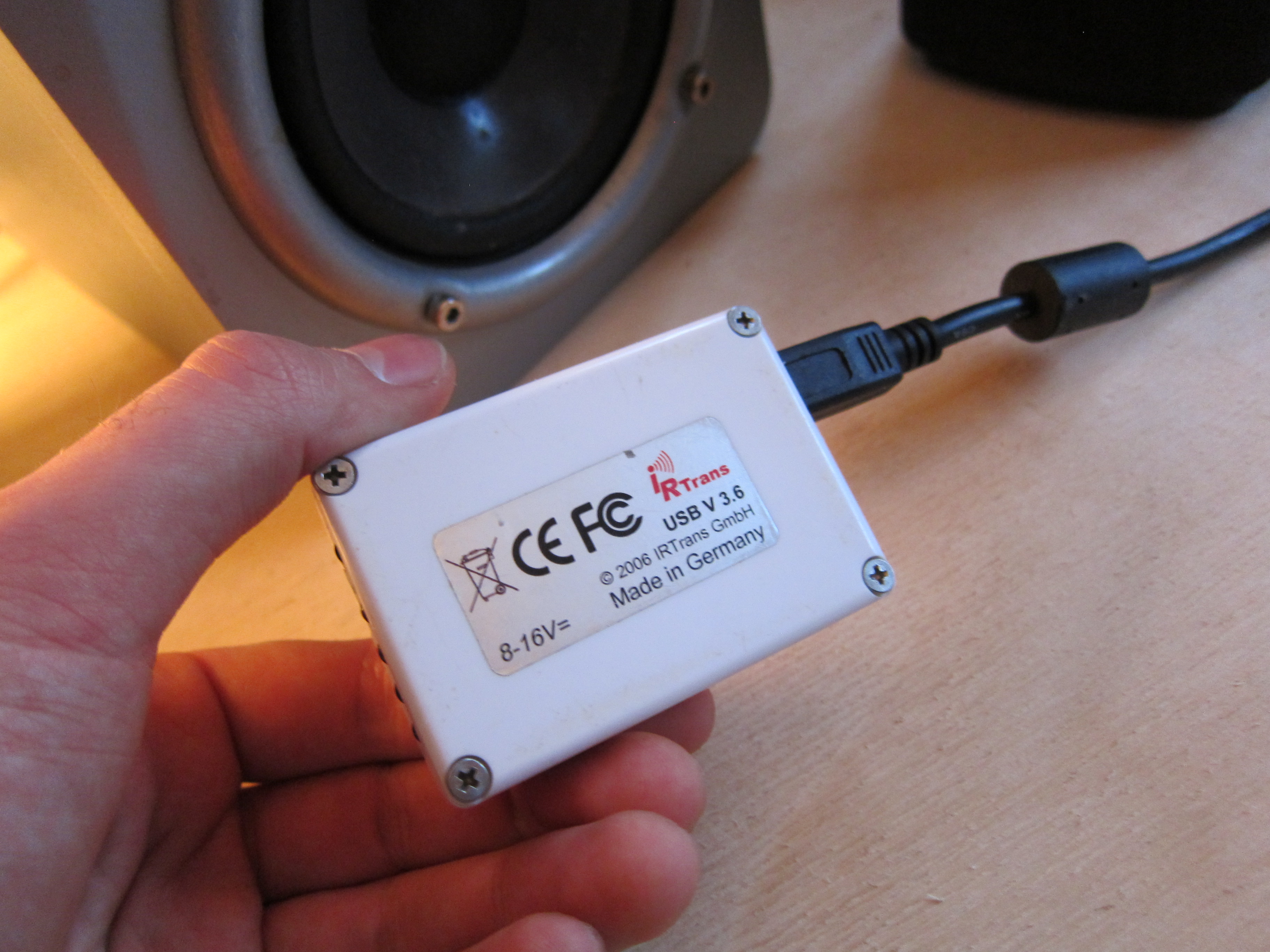 IPad Becomes Accessible Remote for TV, Amp and Fan. Via Laptop and IR ...