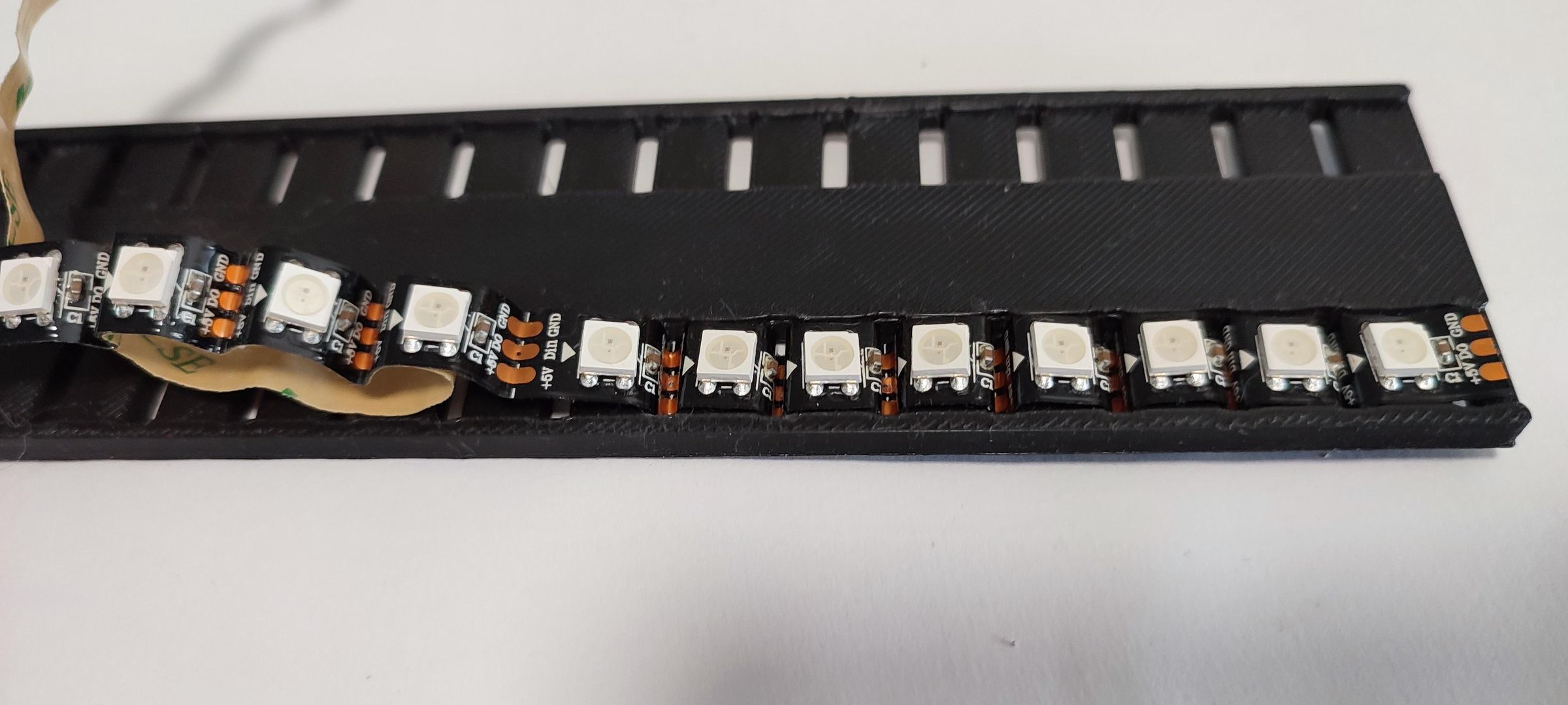 A Linear LED Clock for Your Desktop : 5 Steps (with Pictures ...