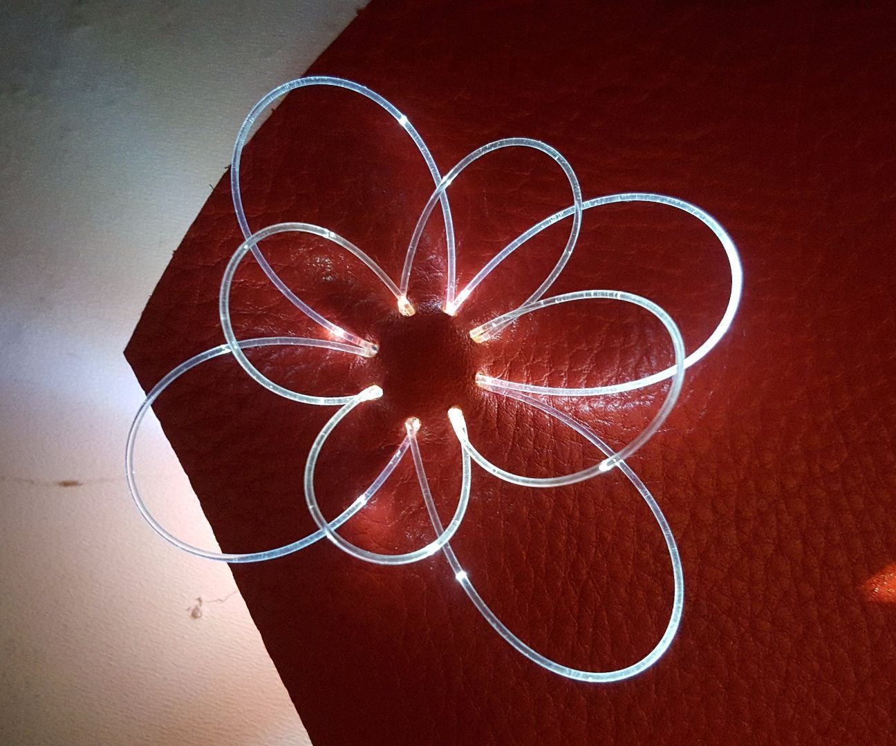 Make a Fiber Optic Flower : 5 Steps - Instructables
