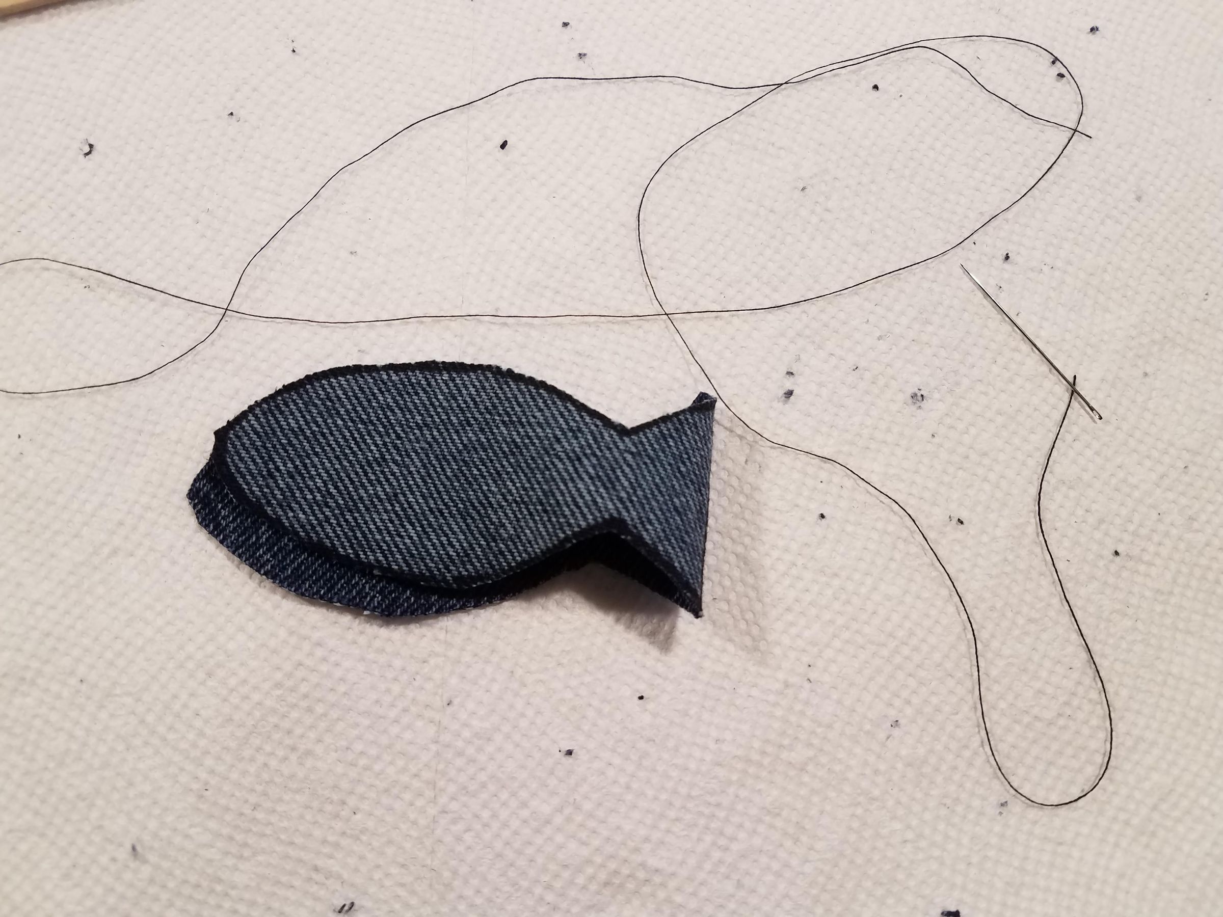 Make Your Own Mini Catnip Fish Out of Old Blue Jeans - DIY Cat Toys for Very Cheap or Free ...