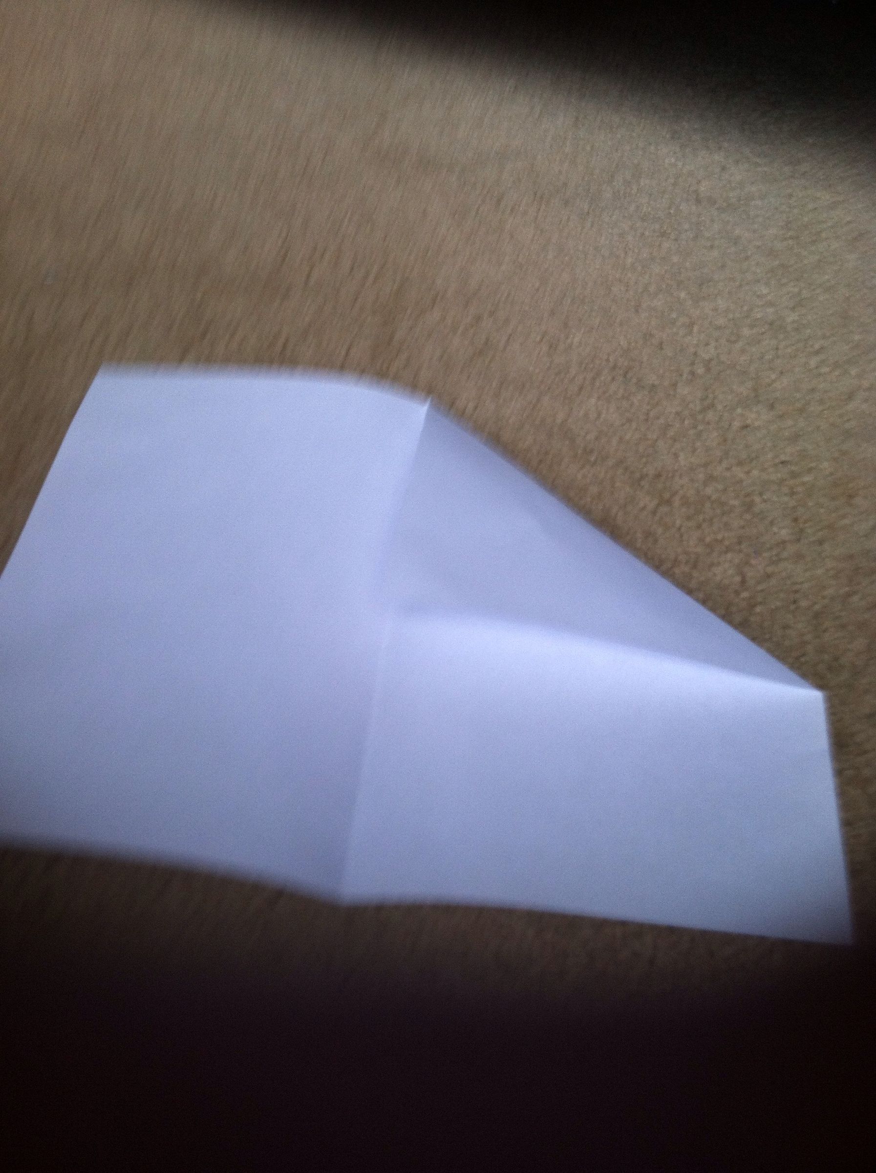 First Paper Airplane A1 : 6 Steps - Instructables