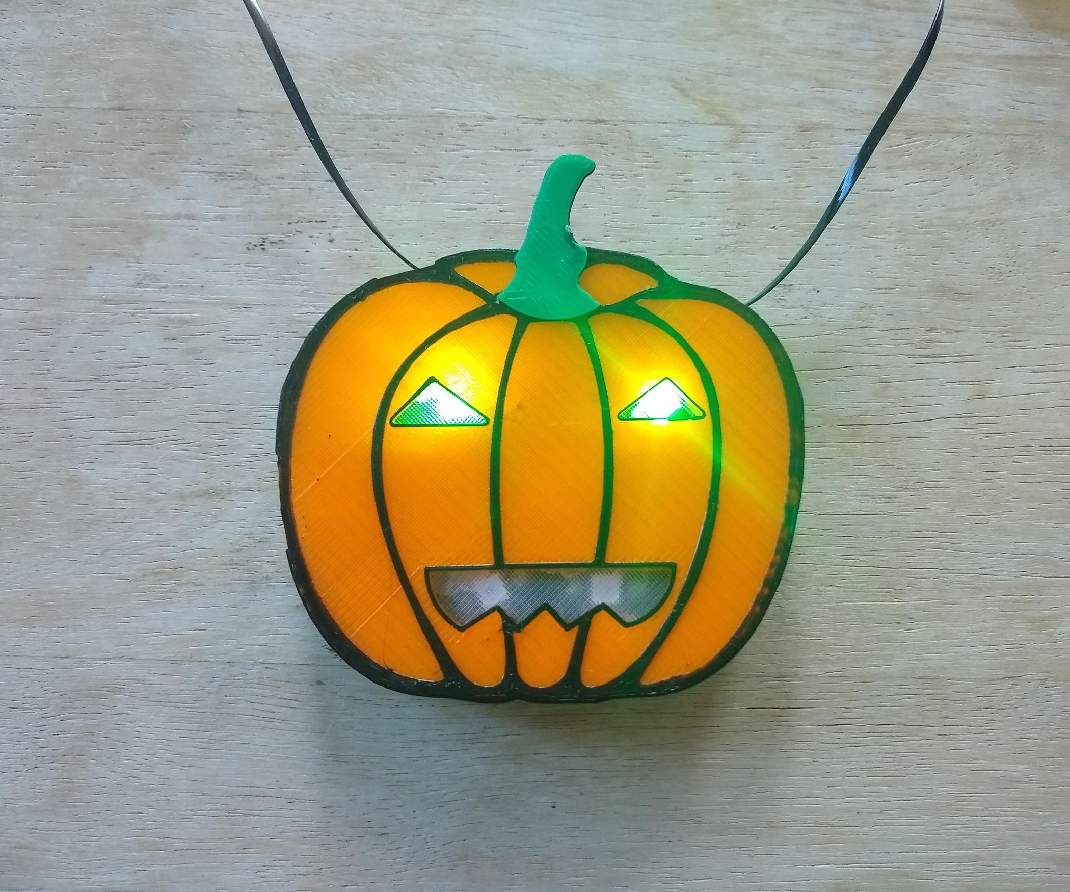 Wearable Light Up Jack-O-Lantern : 5 Steps (with Pictures) - Instructables