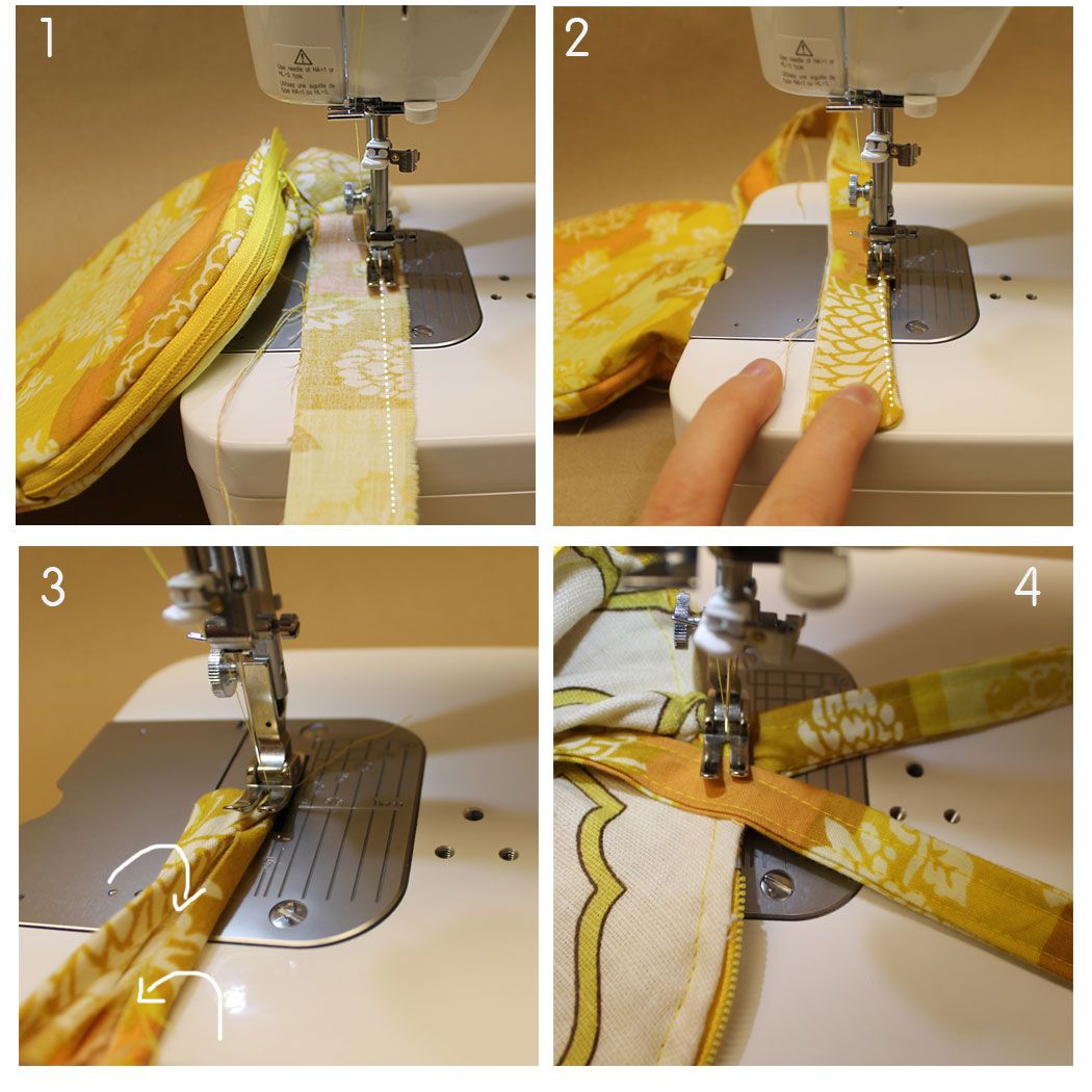 Make a Circular Tote With Zipper and Lining : 8 Steps (with Pictures ...