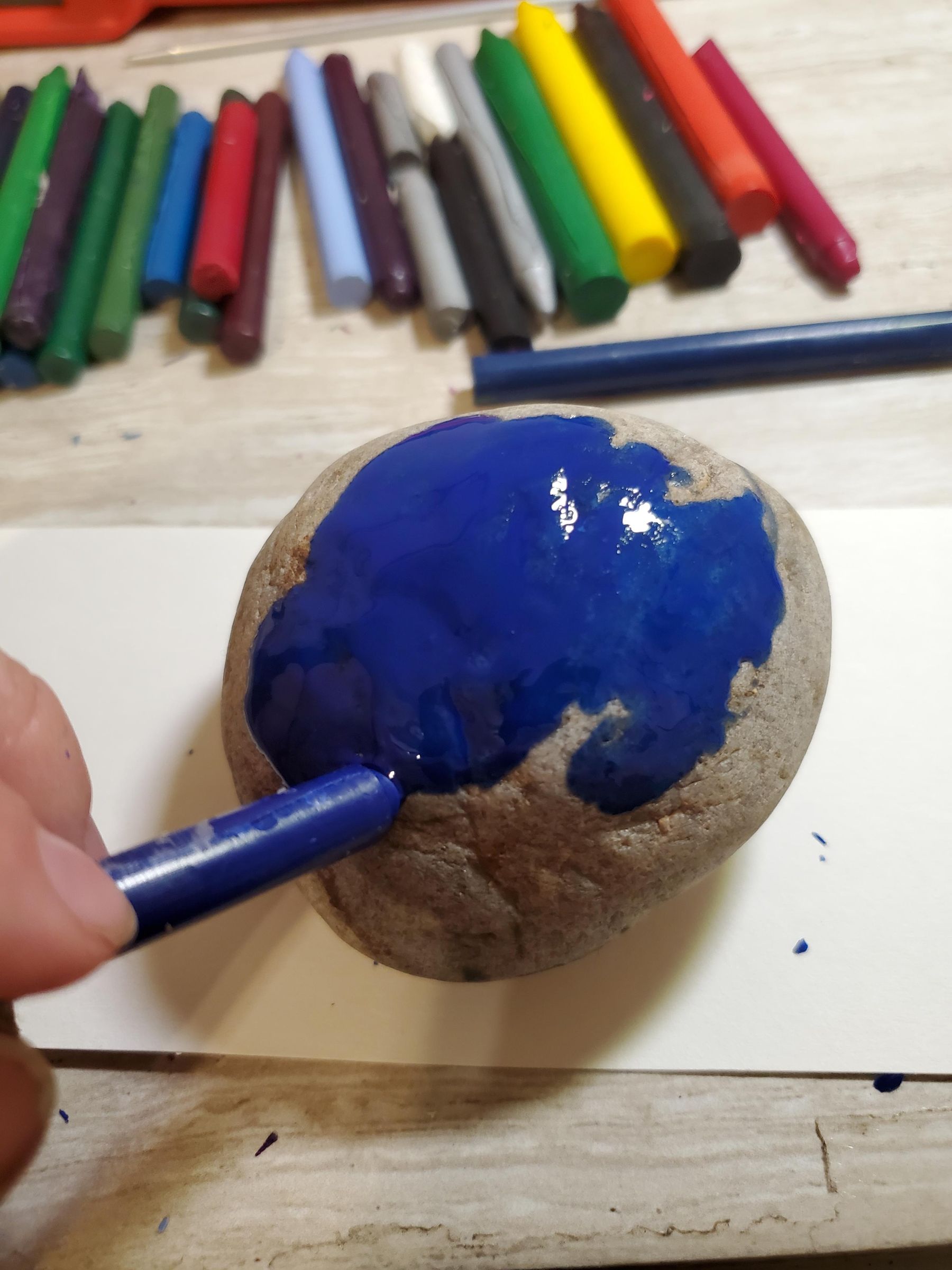 Marbled Crayon Stones : 9 Steps (with Pictures) - Instructables