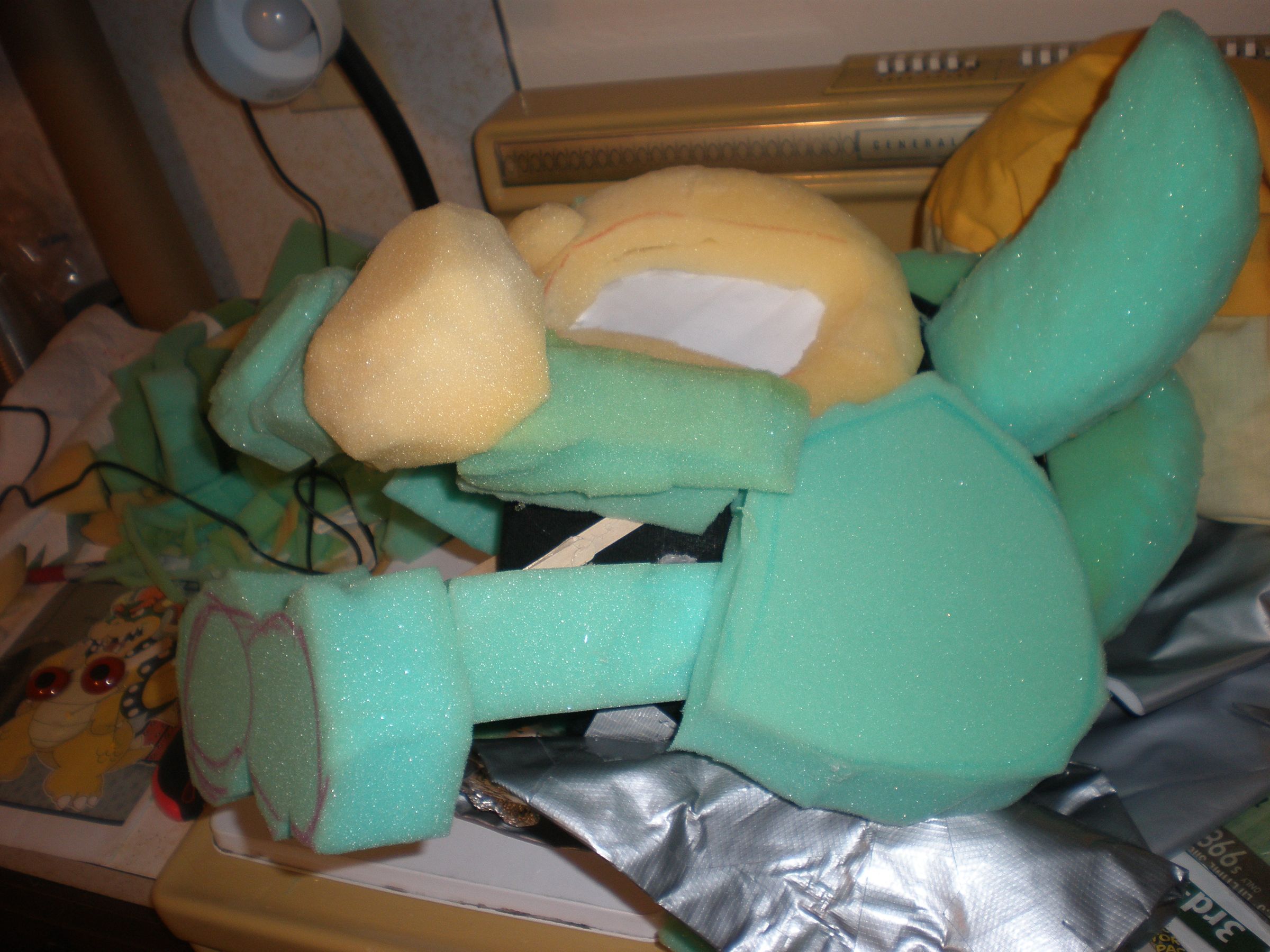 Bowser Costume : 9 Steps (with Pictures) - Instructables