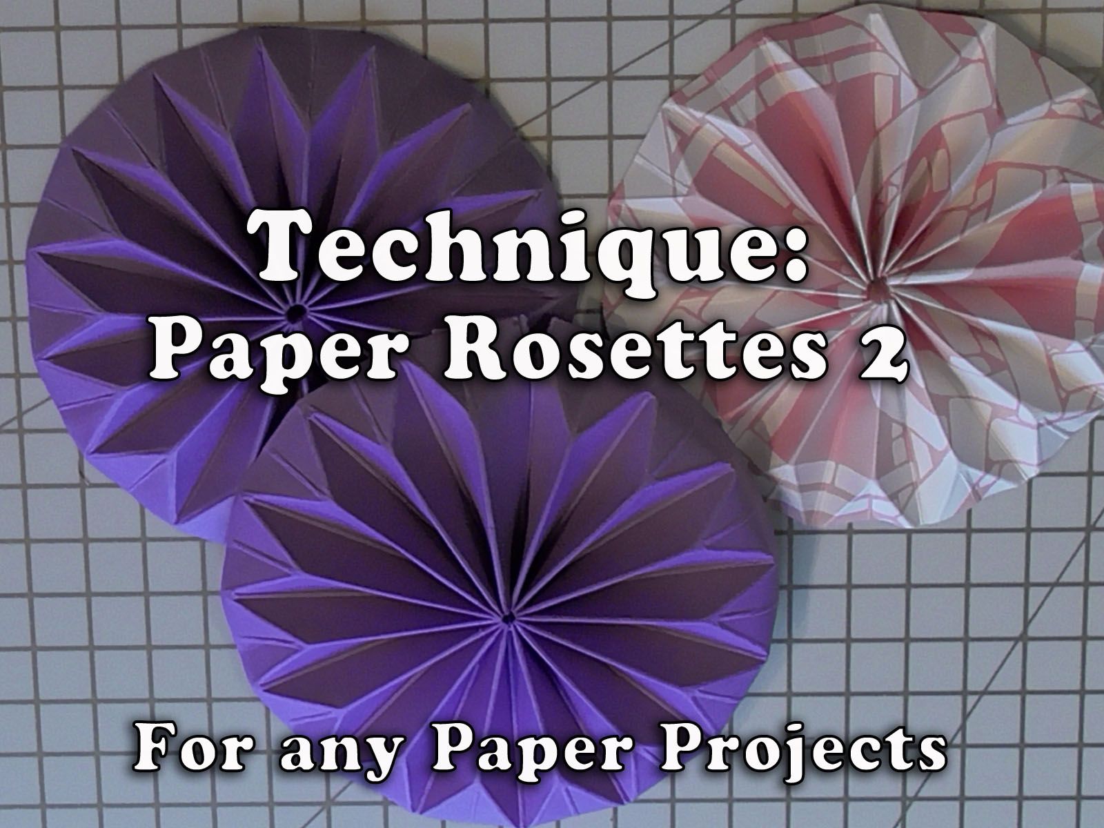 How to Make Paper Shaped Rosettes - Instructables