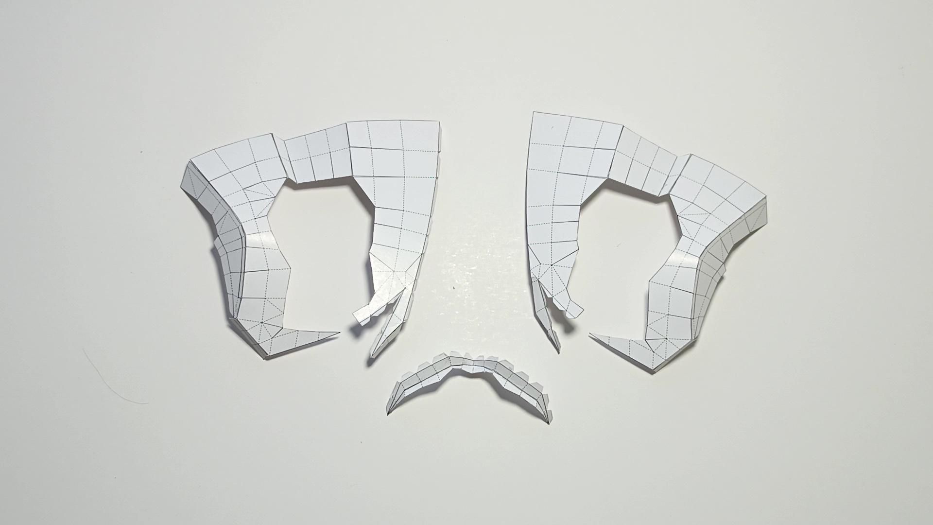 Paper Oni Mask : 45 Steps (with Pictures) - Instructables