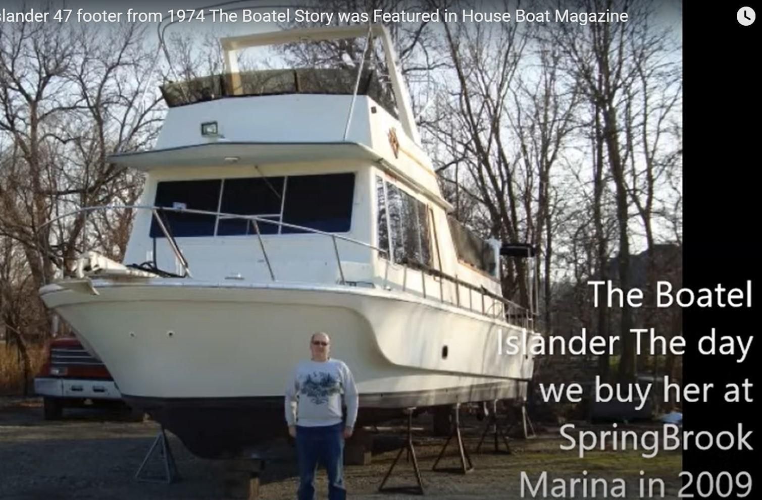 Restoring a Boatel Islander 47 Footer From 1974 the Boatel Story Was ...