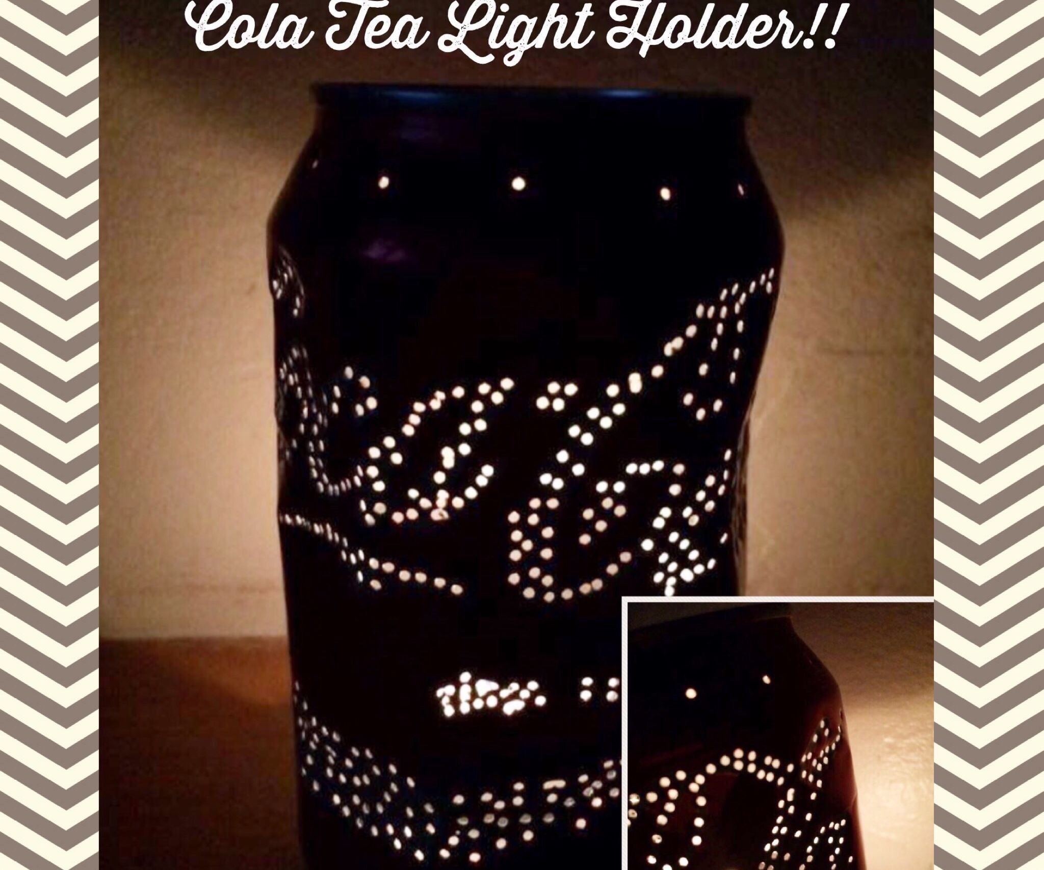 Coca Cola Tea Light Holder : 3 Steps (with Pictures) - Instructables