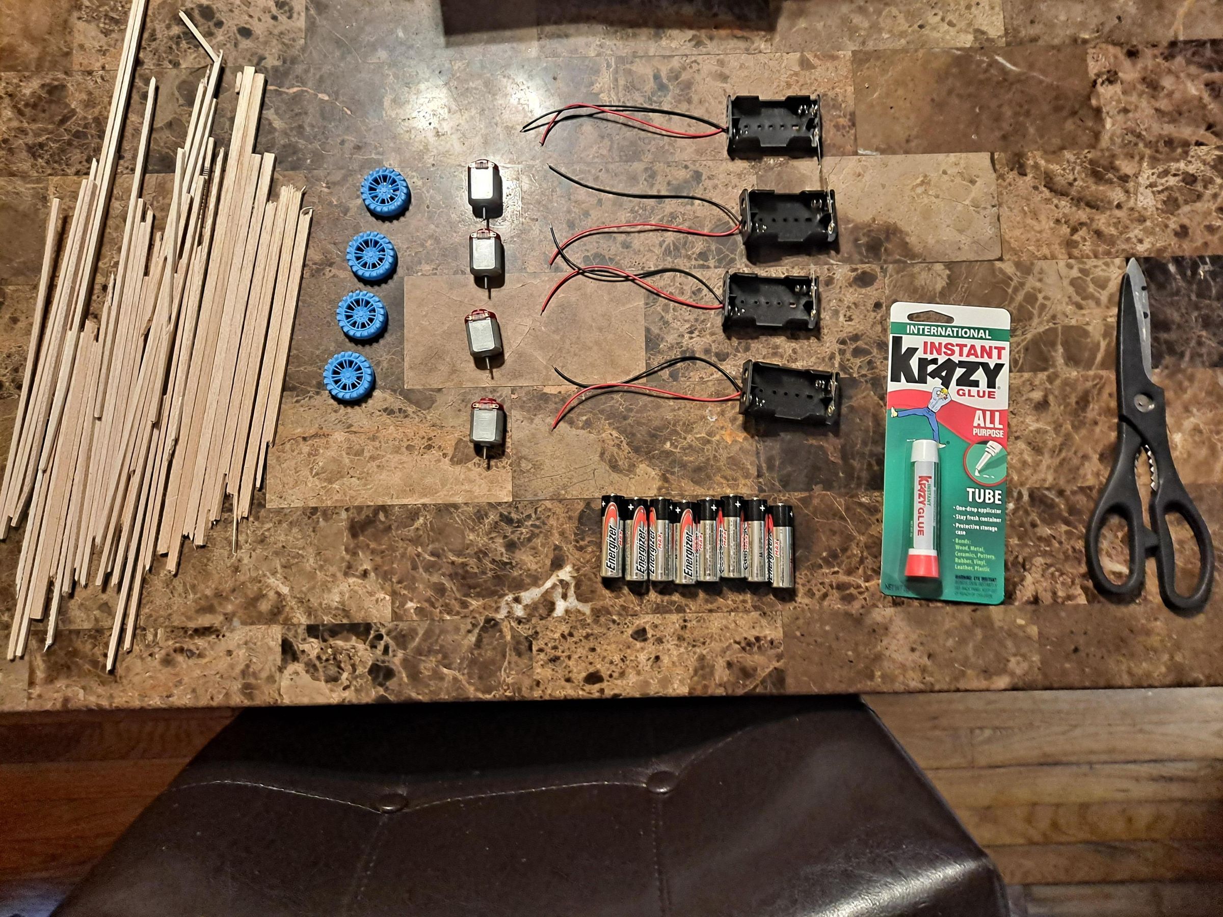 Balsa Wood Car: Crazy Car : 8 Steps - Instructables