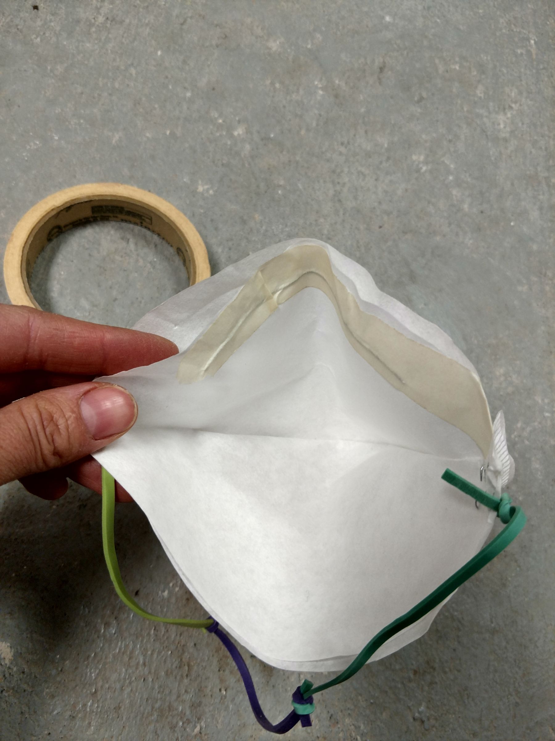 Coffee Filter Make-do Face Masks : 4 Steps - Instructables