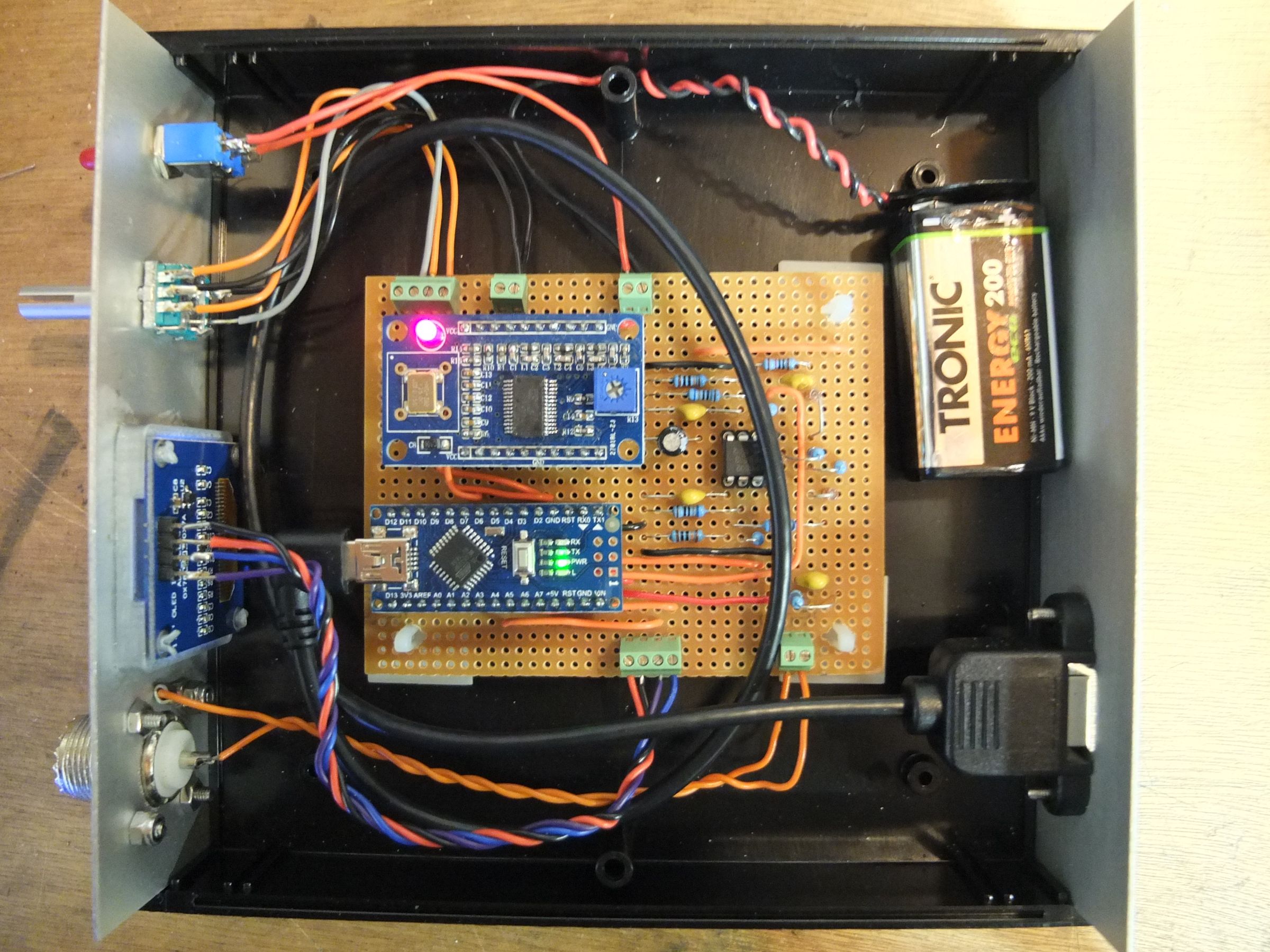 HF Antenna Analyser With Arduino and DDS Module : 6 Steps (with ...