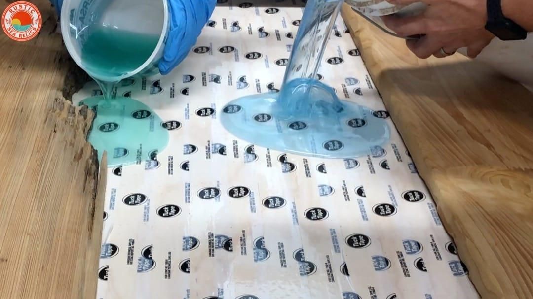 How to Make Epoxy Resin Ocean Art With Waves : 14 Steps (with Pictures ...