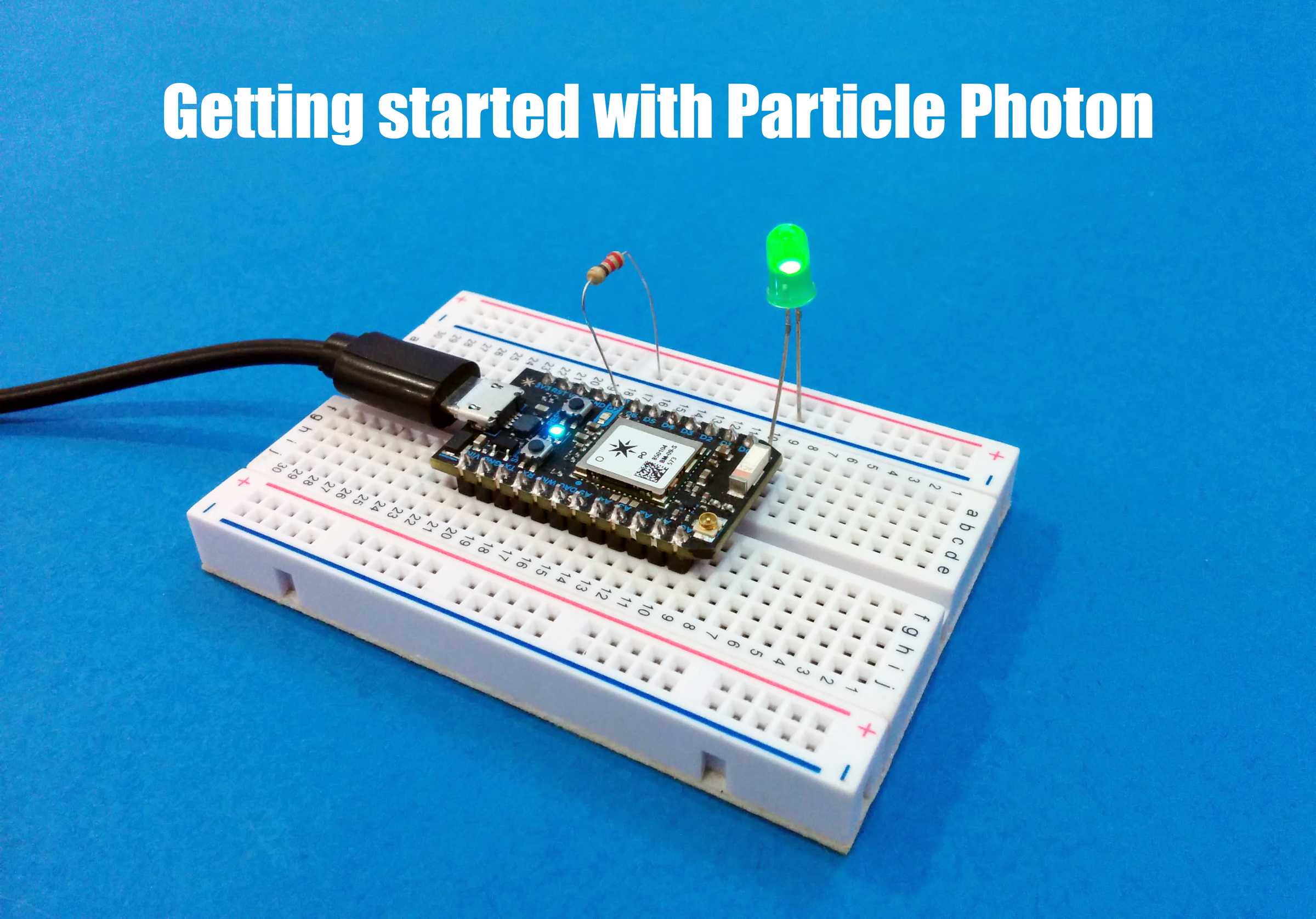 Getting Started With the Particle Photon (Internet Controlled LEDs) : 5 Steps (with Pictures ...