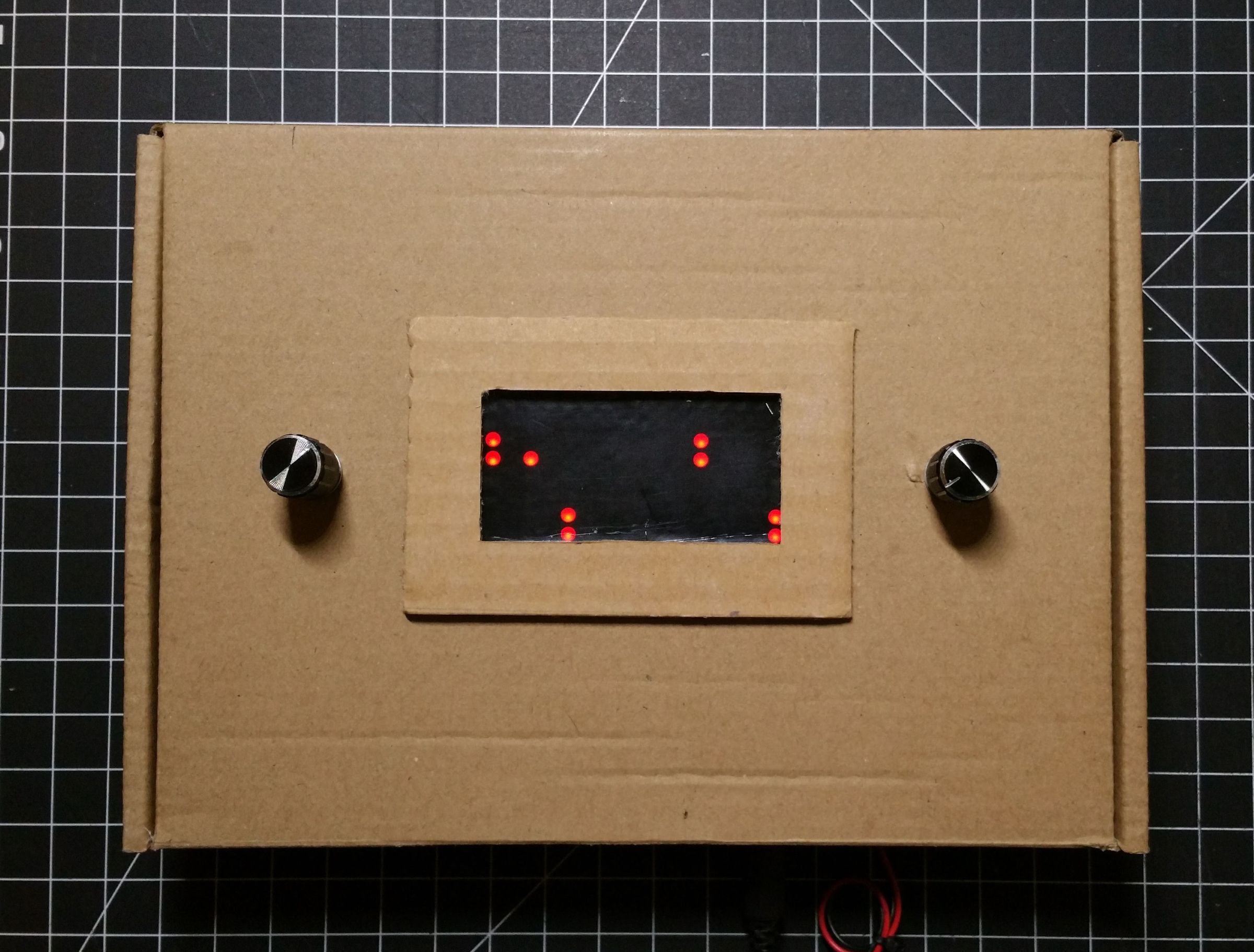 8x16 LED Matrix Pong Game (2 Paddles Per Player Version) : 3 Steps ...