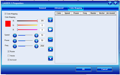 Laser Engraving Test Grid Using Color Mapping : 17 Steps - Instructables