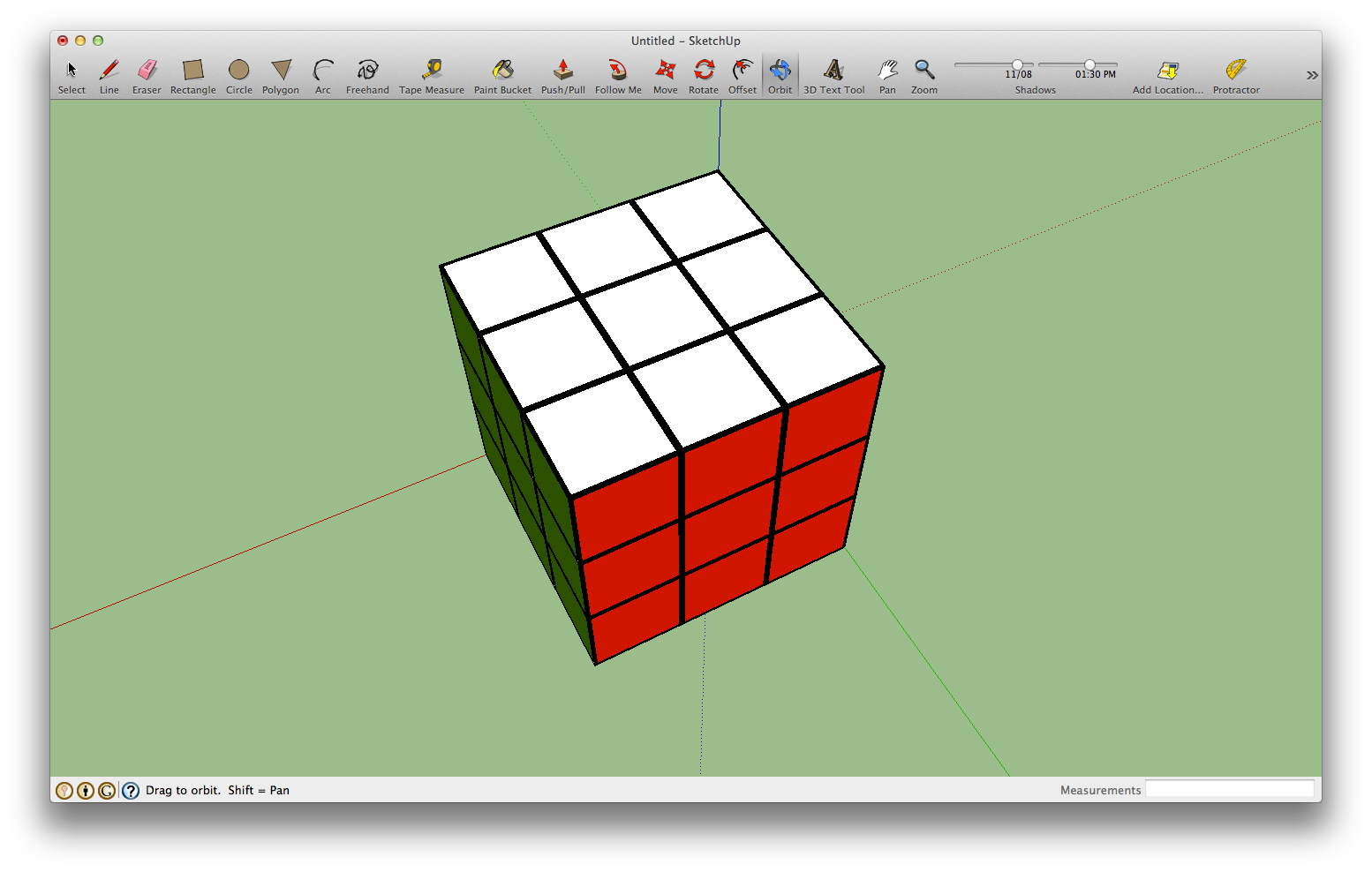 Working Rubik's Cube on Google SketchUp : 5 Steps - Instructables