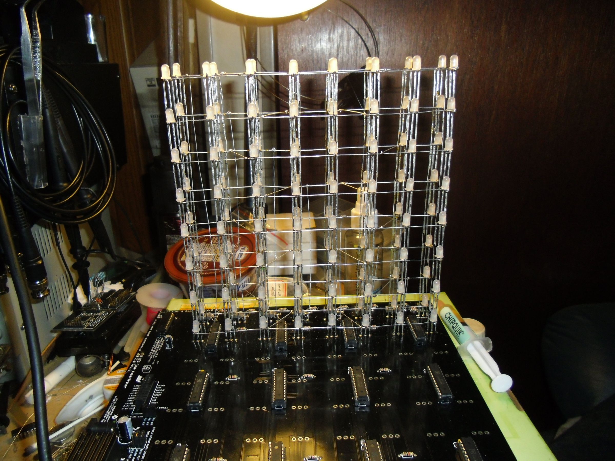 8X8X8 3D RGB LED Cube : 18 Steps (with Pictures) - Instructables