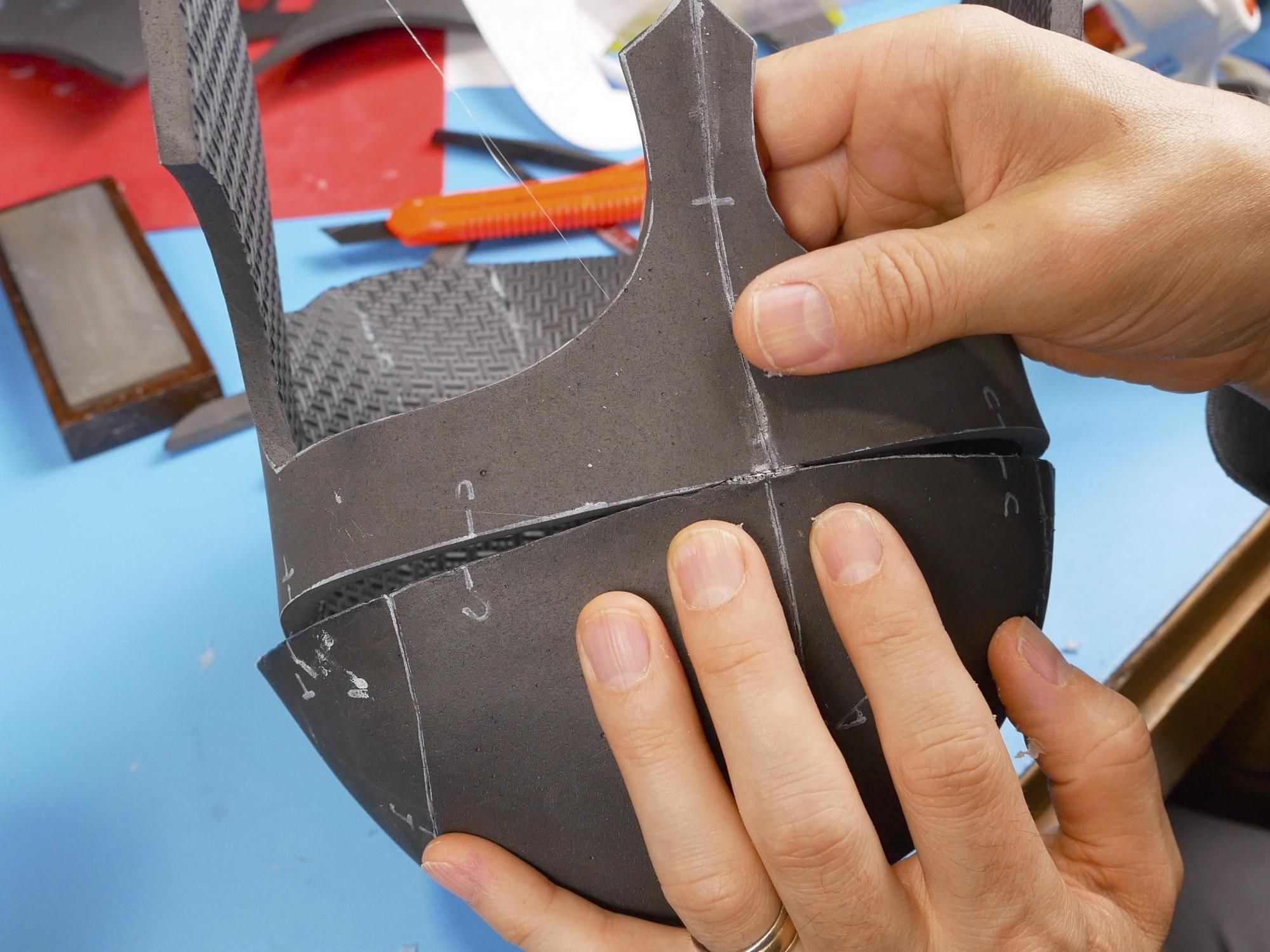 DIY Spartan Helmet Costume From Foam! : 27 Steps (with Pictures ...