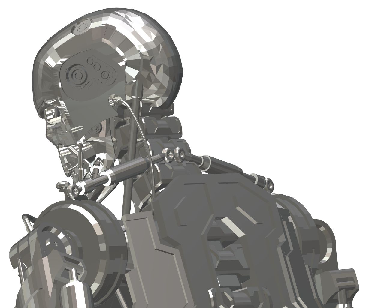 Terminator T800 Model 101 Endoskeleton - Freedownload :) - Instructables