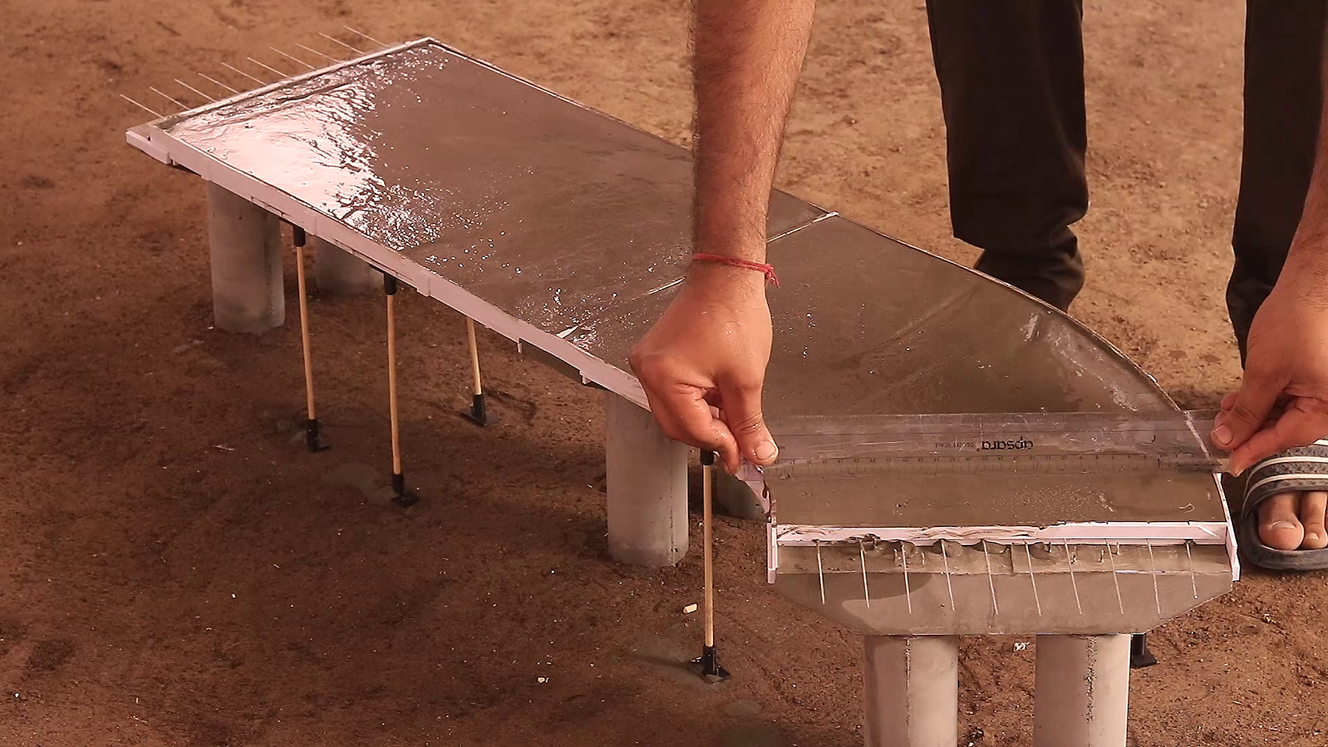 Miniature Concrete Bridge Construction : 16 Steps (with Pictures ...