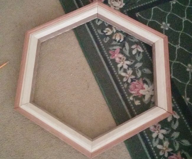 Hexagonal Picture Frame Wedding Gift : 13 Steps (with Pictures ...