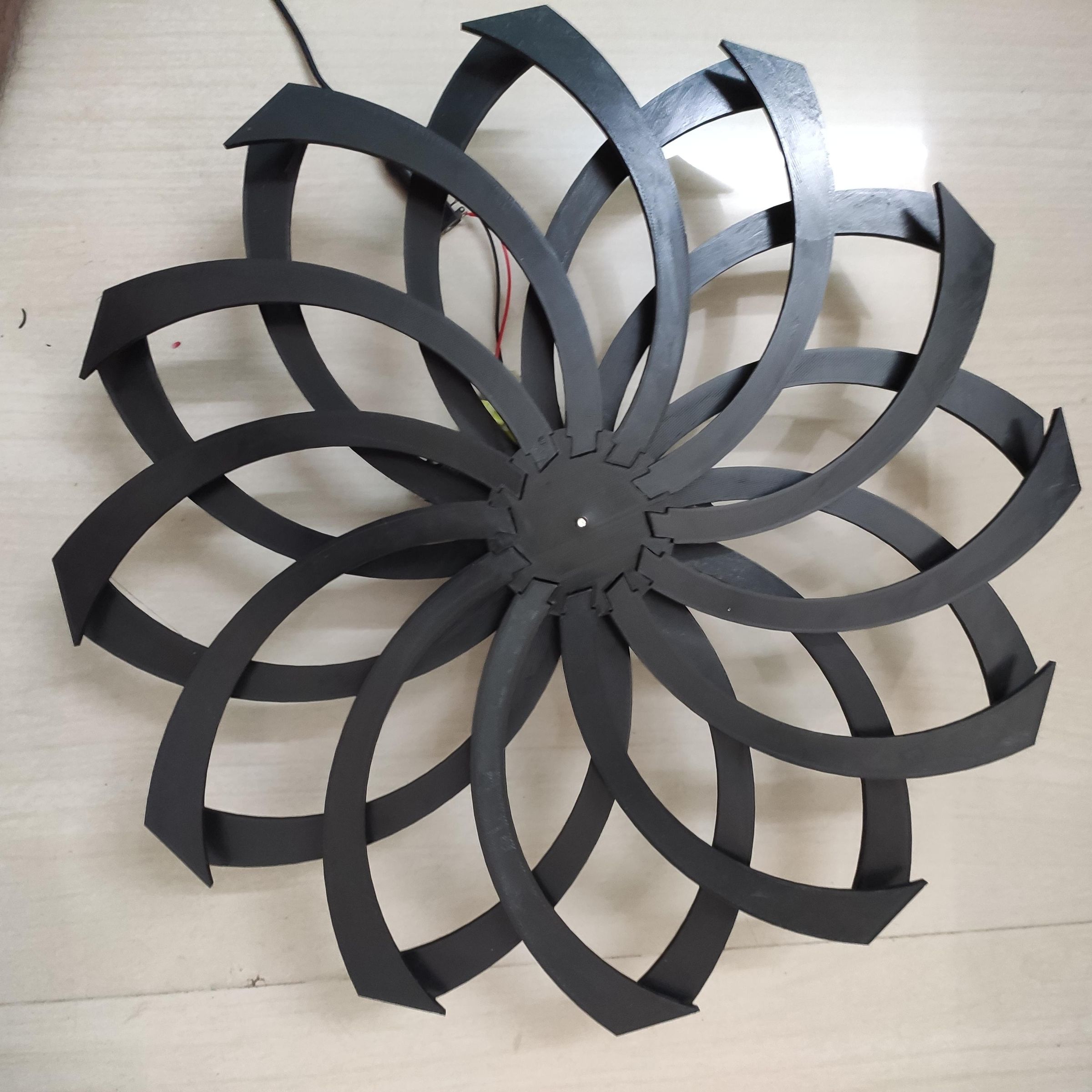Kinetic Sculpture Flower : 7 Steps (with Pictures) - Instructables