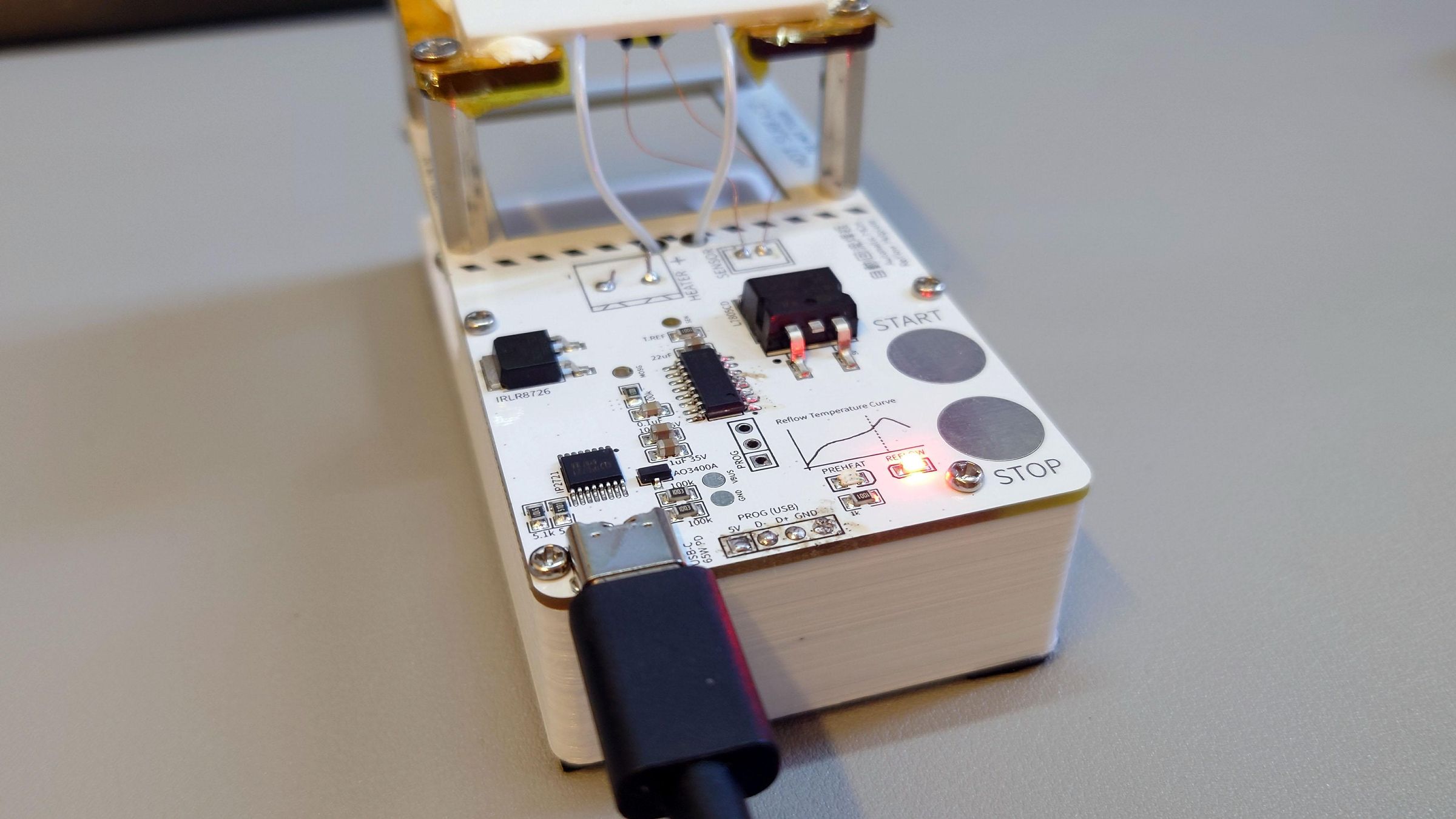 DIY USB-PD Powered MCH Automatic Reflow Hotplate (Open Source!) : 11 Steps (with Pictures ...